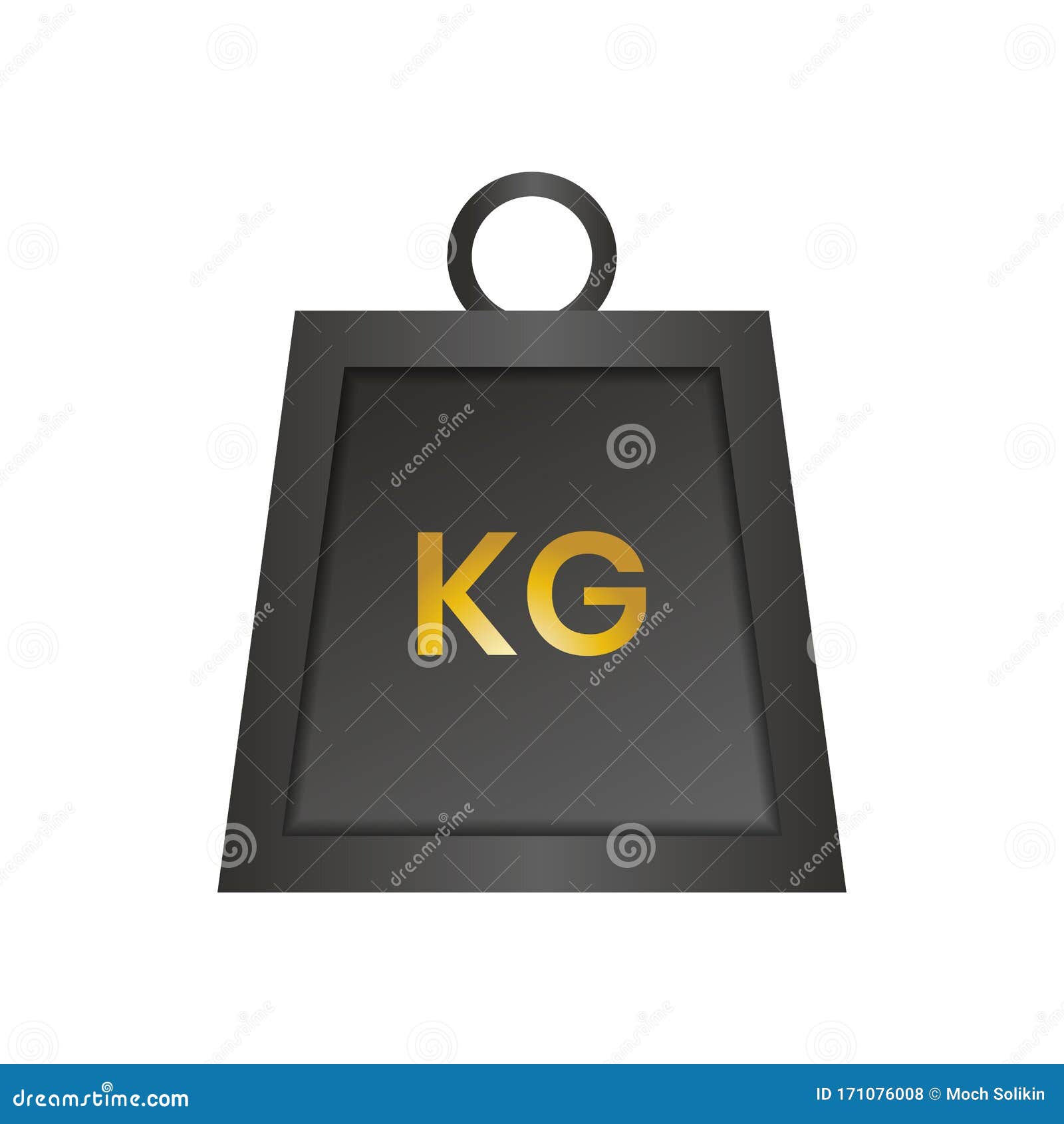 Weight Kg Icon Can Be Used for Applications or Websites Stock Vector ...