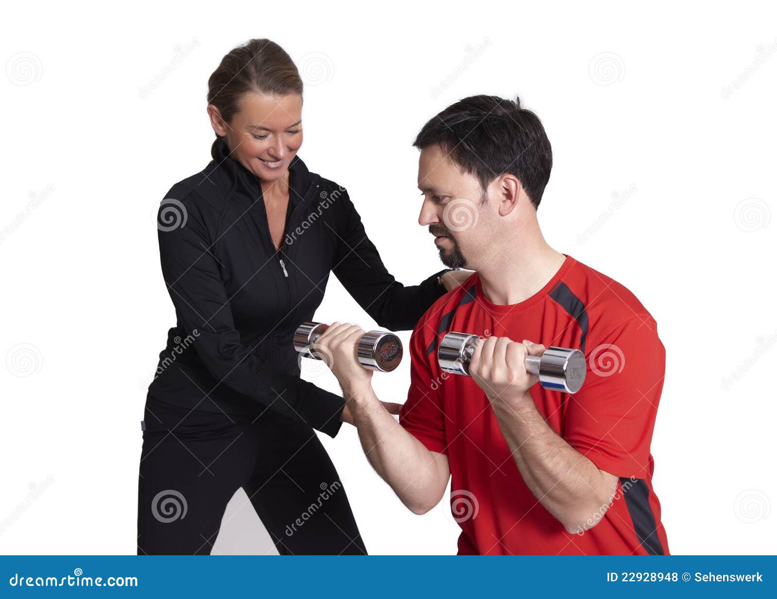 Weight lifting stock photo. Image of lifting, smile, barbell - 22928948