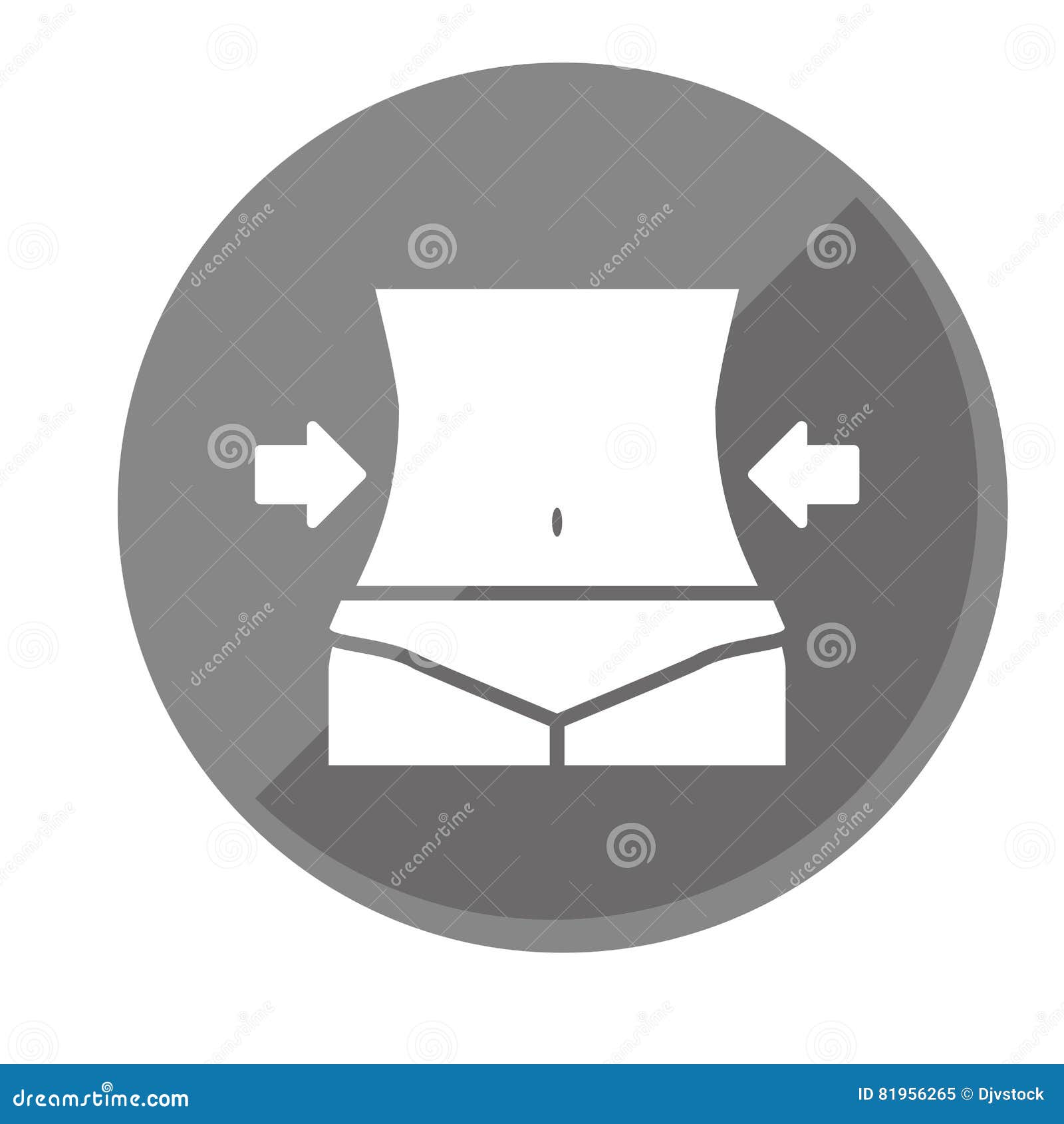 Weight loss icon image stock vector. Illustration of body - 81956265