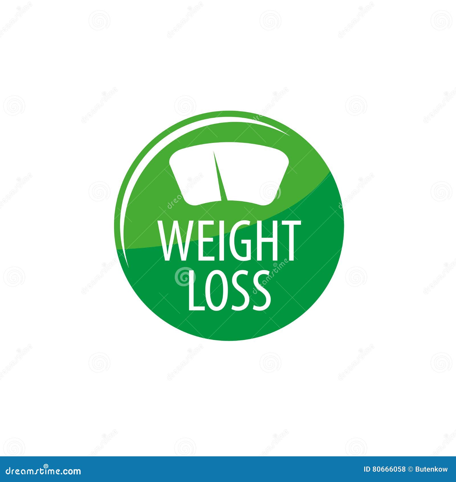 Weight loss logo stock vector. Illustration of loss, bathroom - 80666058