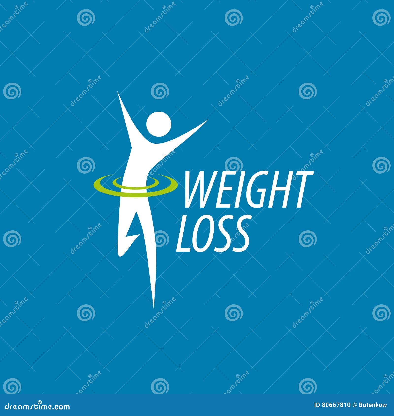 Weight loss logo stock vector. Illustration of balance - 80667810