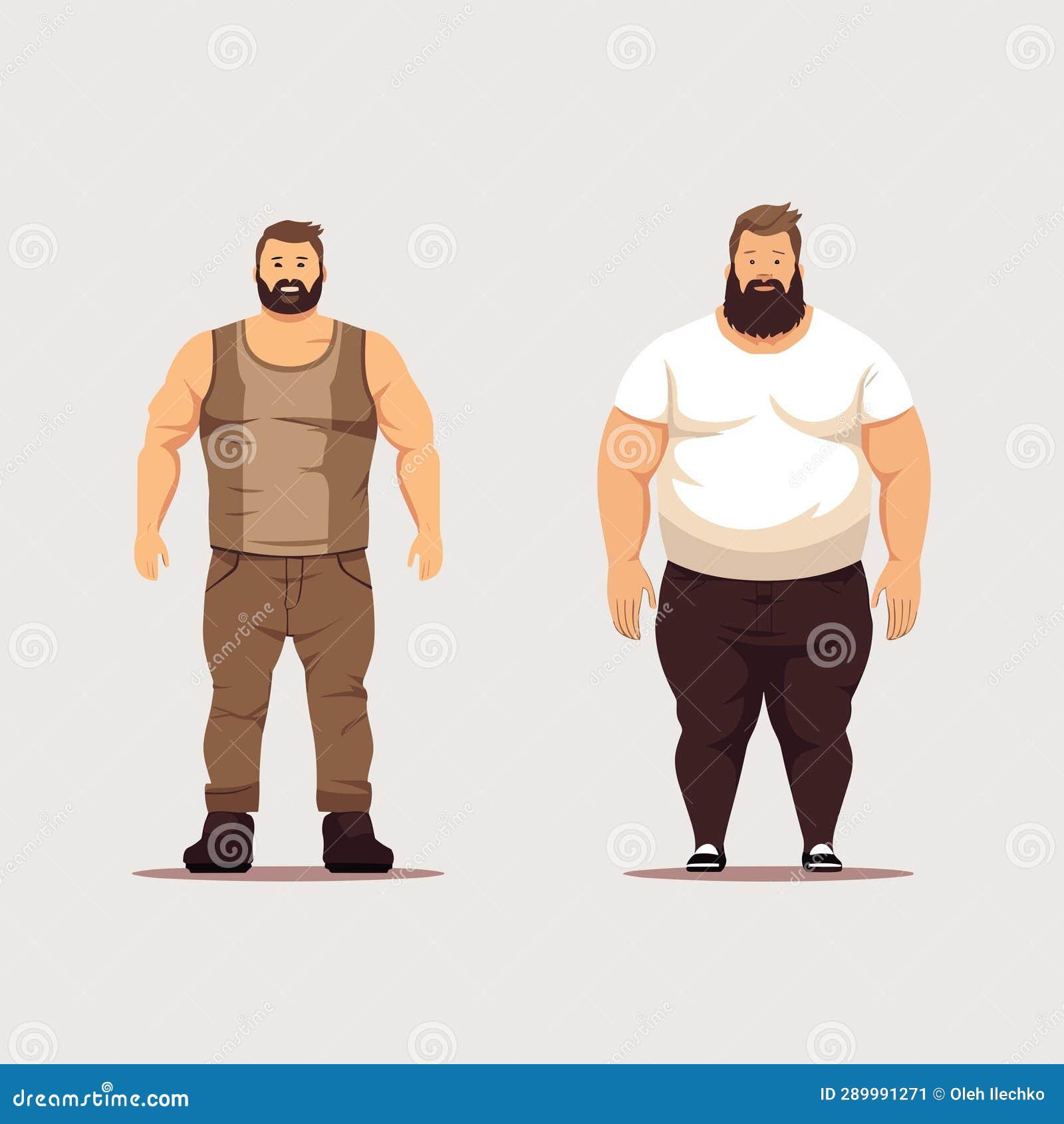 Weight Loss Vector Flat Minimalistic Isolated Illustration Stock ...