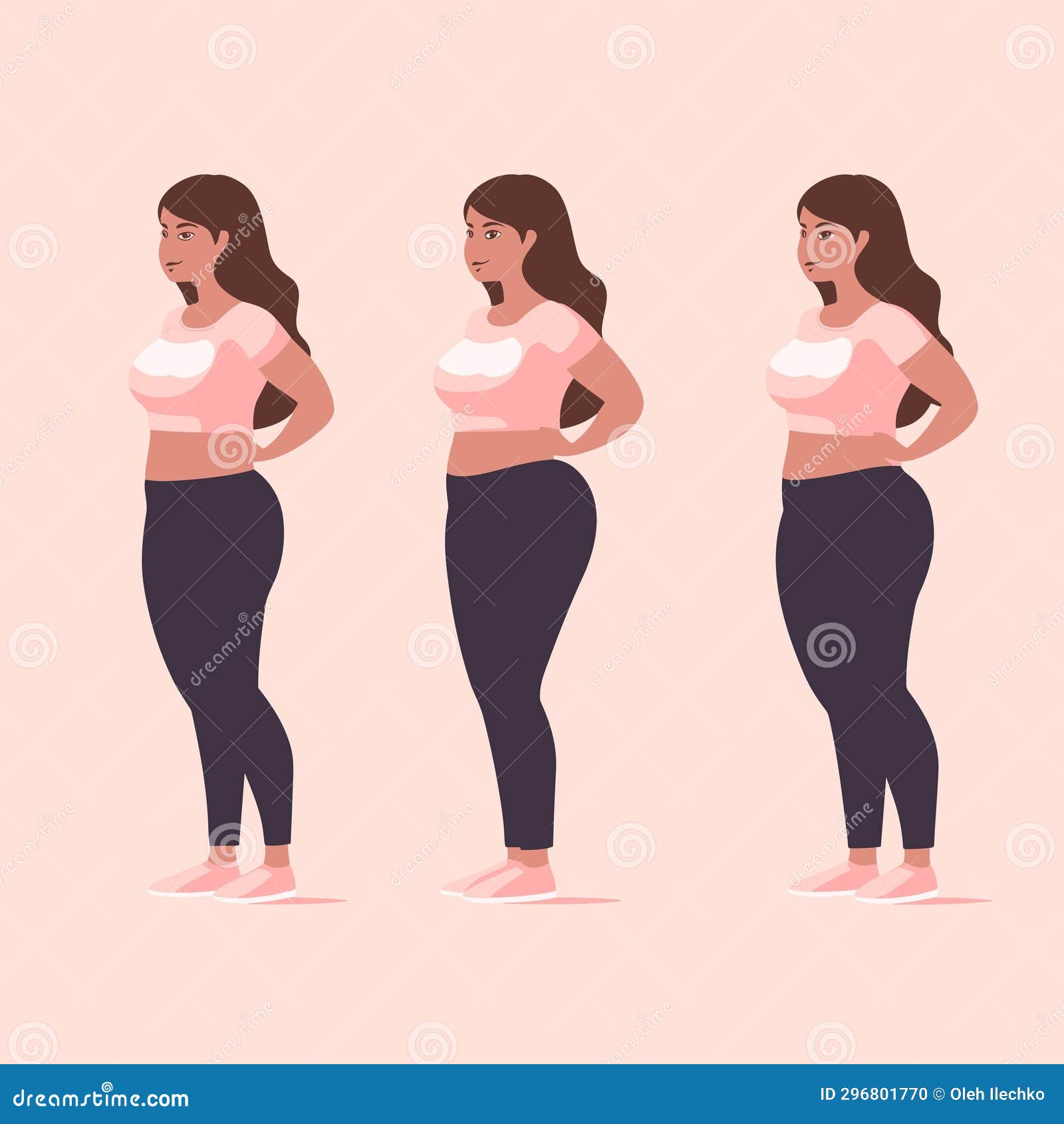 Weight Loss Vector Flat Minimalistic Isolated Illustration Stock ...