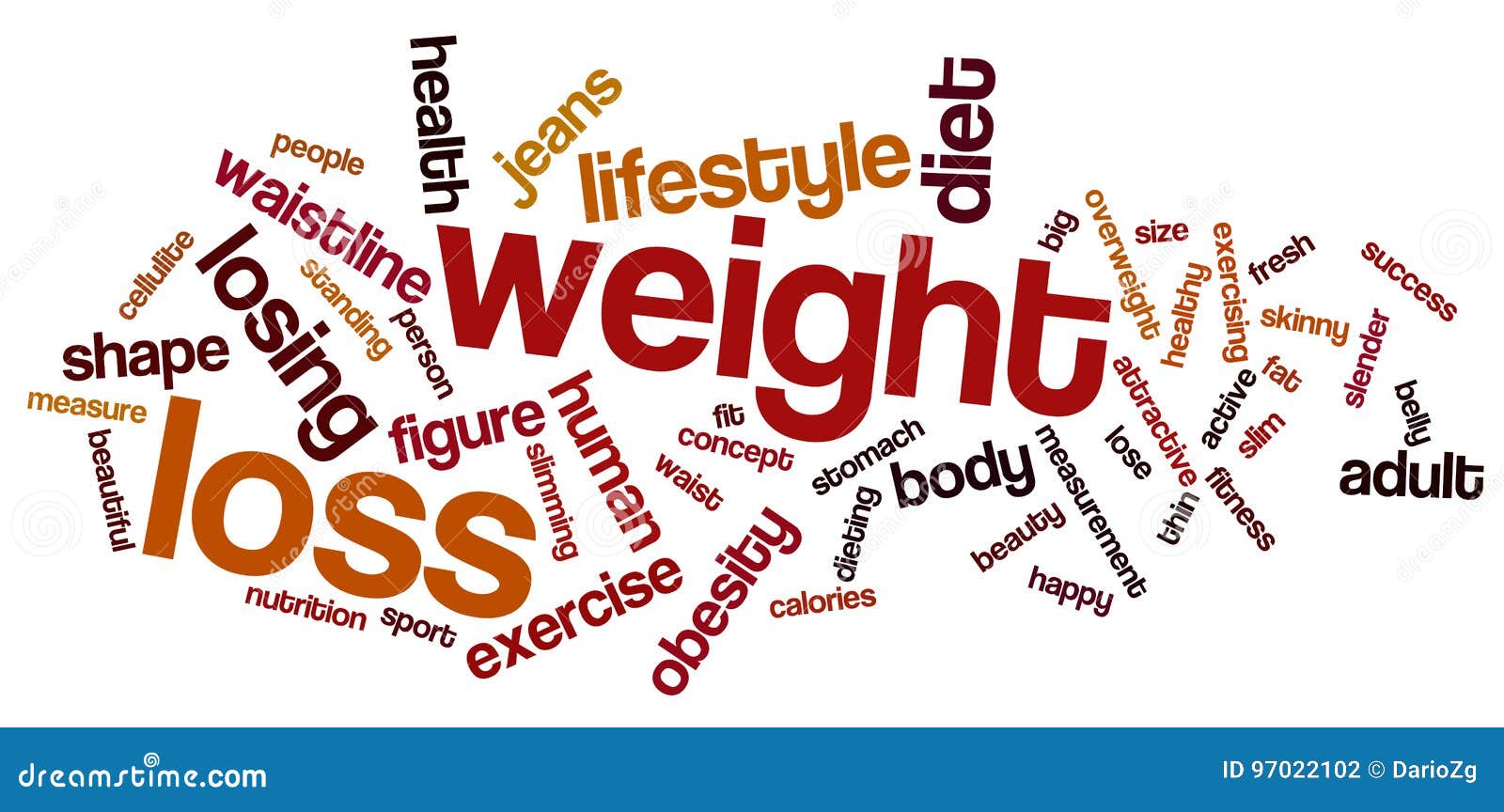 Weight loss word cloud stock illustration. Illustration of nutrition ...