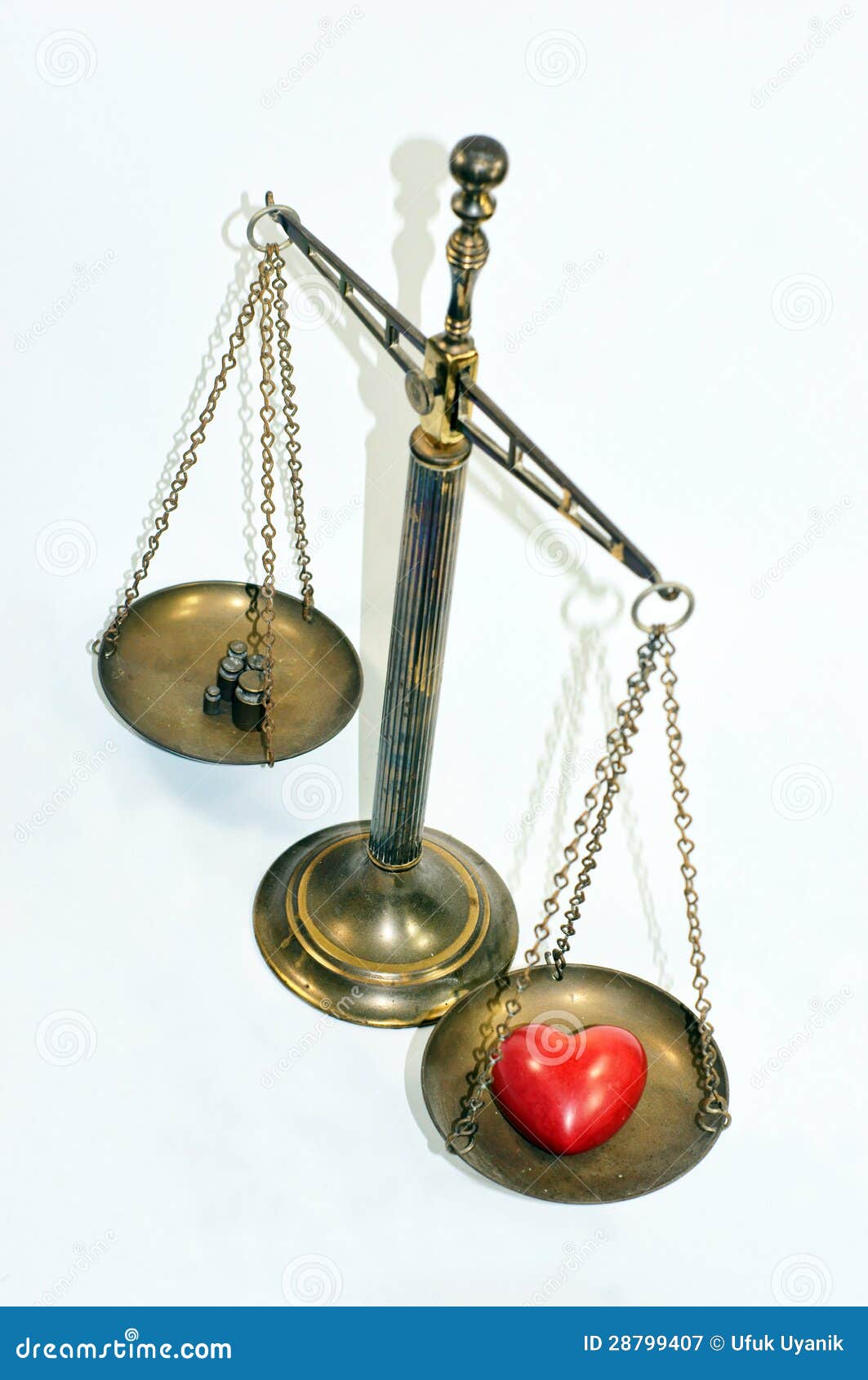 Weight of love stock image. Image of balance, measure - 28799407
