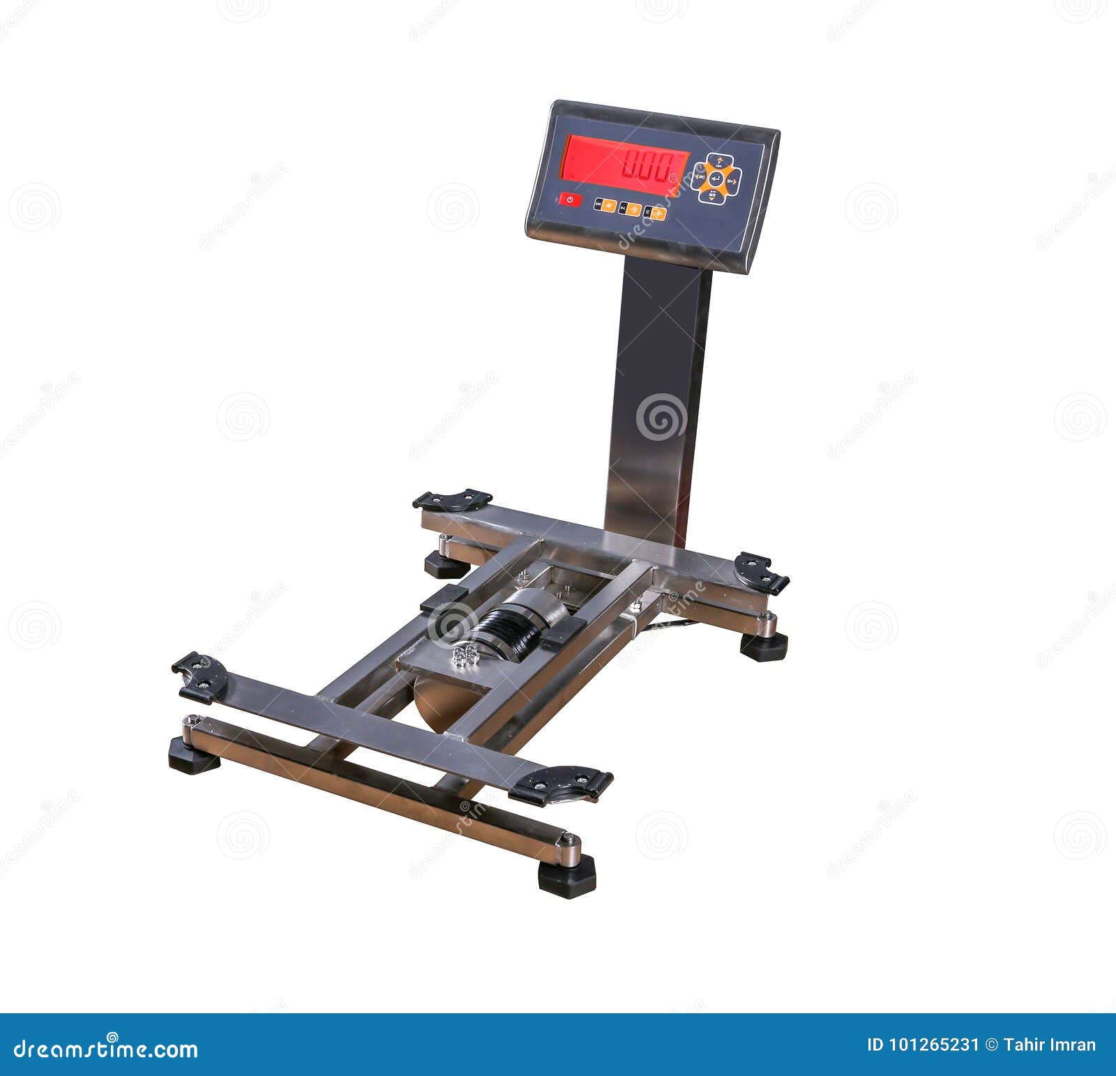 Weight machine stock image. Image of scales, style, cipher - 101265231