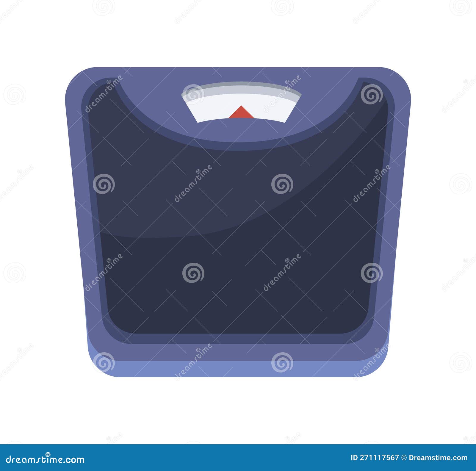 Weight Measure Woman Sports Healthy Flat 3d Isometric Vector ...