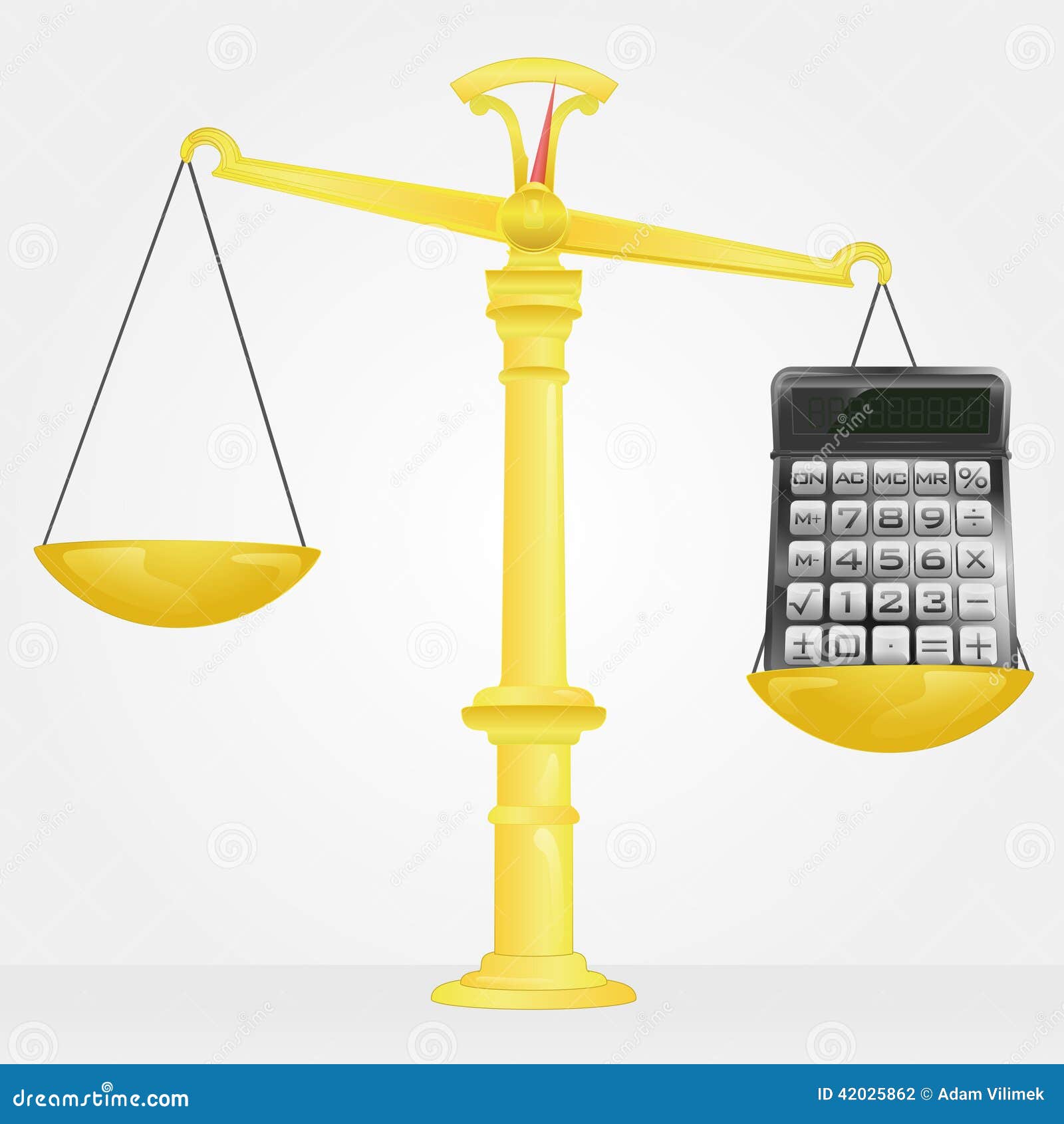 Weight Measure of Business Results Vector Stock Vector - Illustration ...