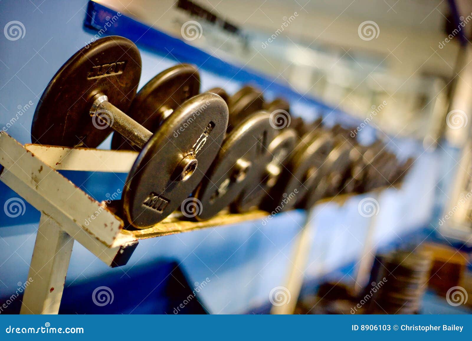 Weight Rack stock image. Image of bodybuilding, exercise - 8906103
