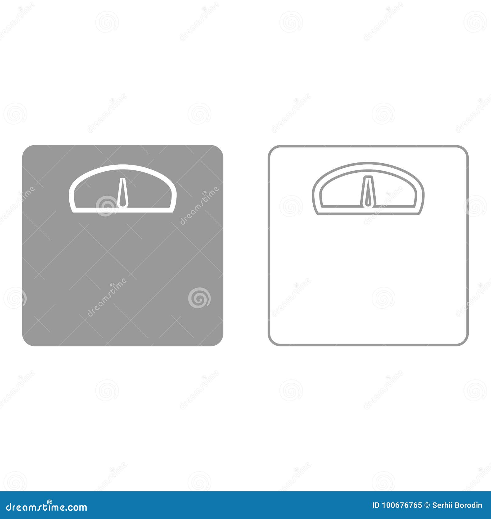 Weight Scale it is Black Icon . Stock Vector - Illustration of balance ...