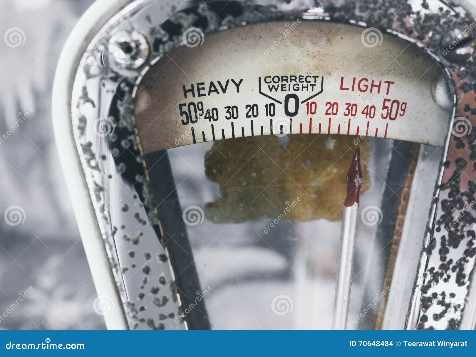 Weight Scale Details Vintage Style Object Stock Photo - Image of ...