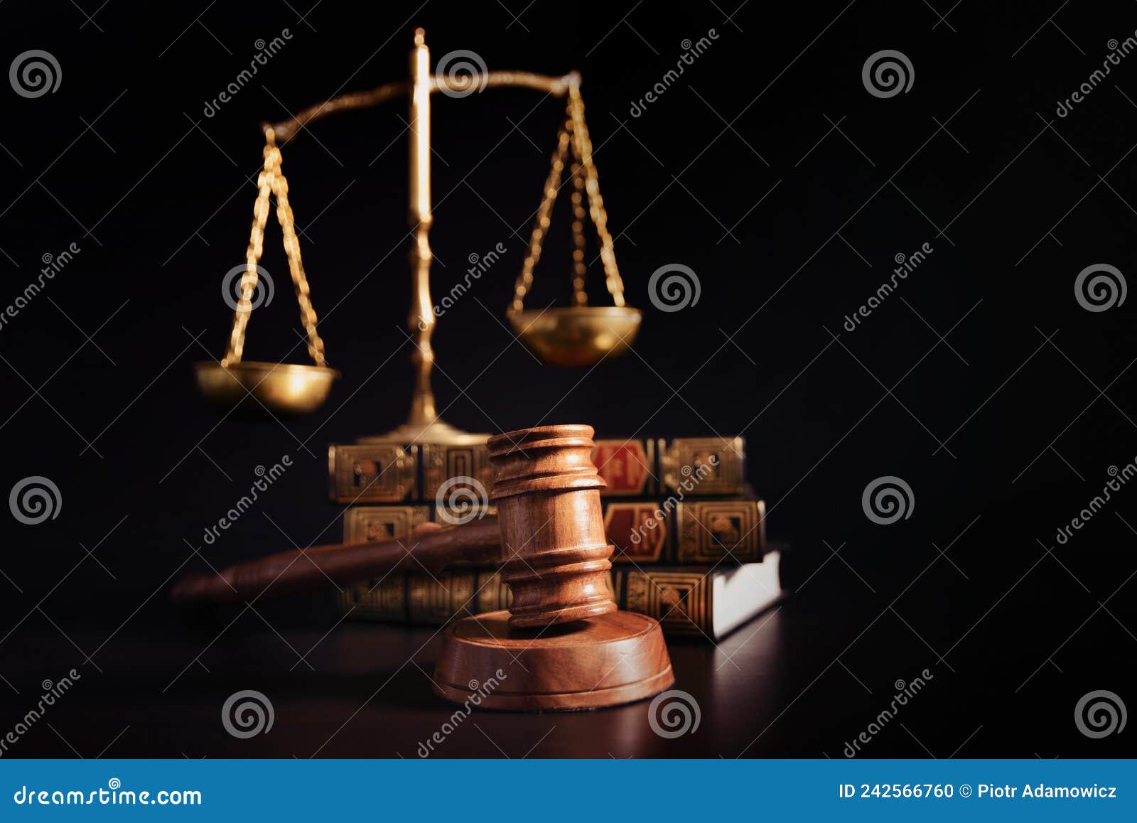 Weight Scale and Gavel, Law Concept Stock Photo - Image of honesty ...