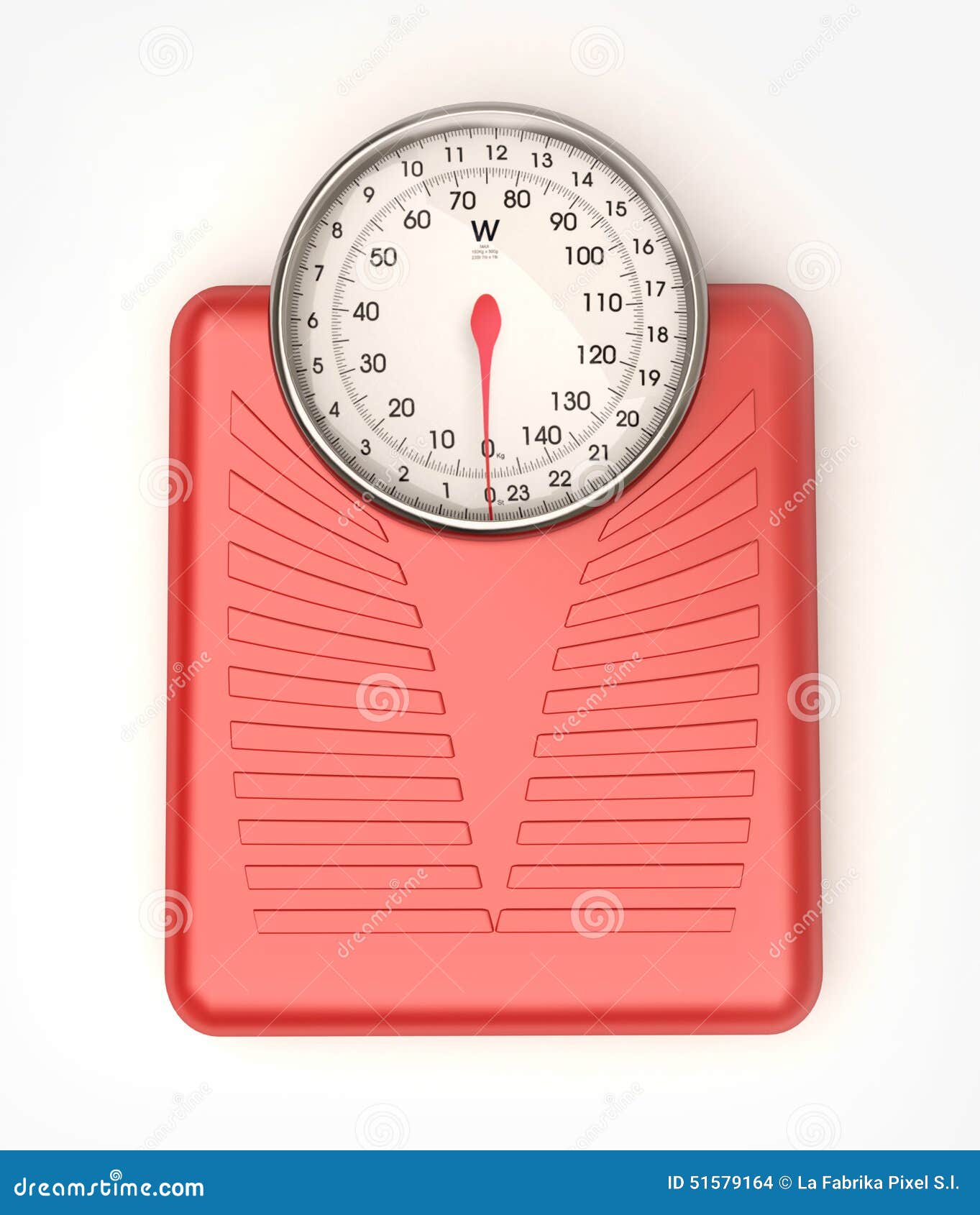 Weight scale red stock photo. Image of fitness, diet - 51579164