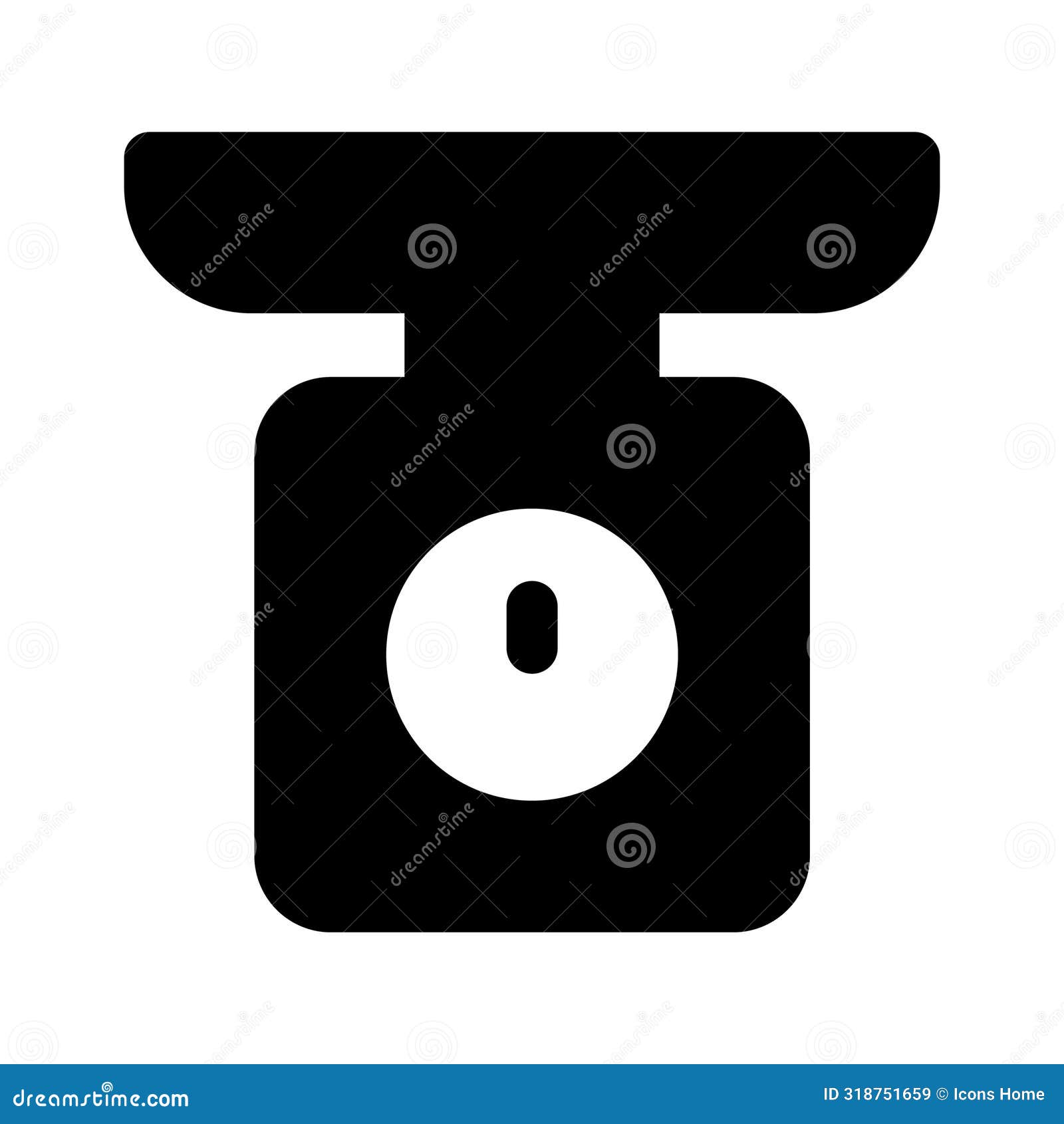 Weight Scale Vector Design, Weight Machine Icon in Editable Style Stock ...