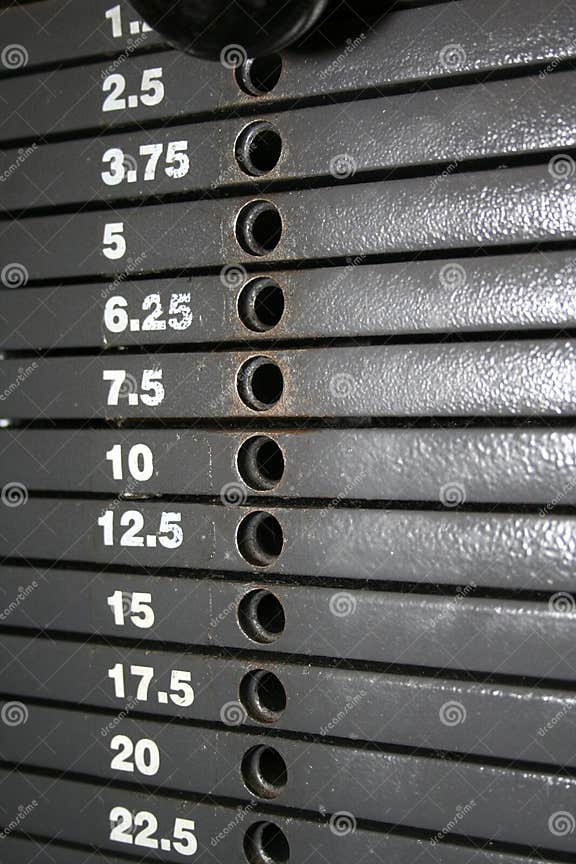 Weight Stack Scale stock photo. Image of gymnasiums, lift - 3311182