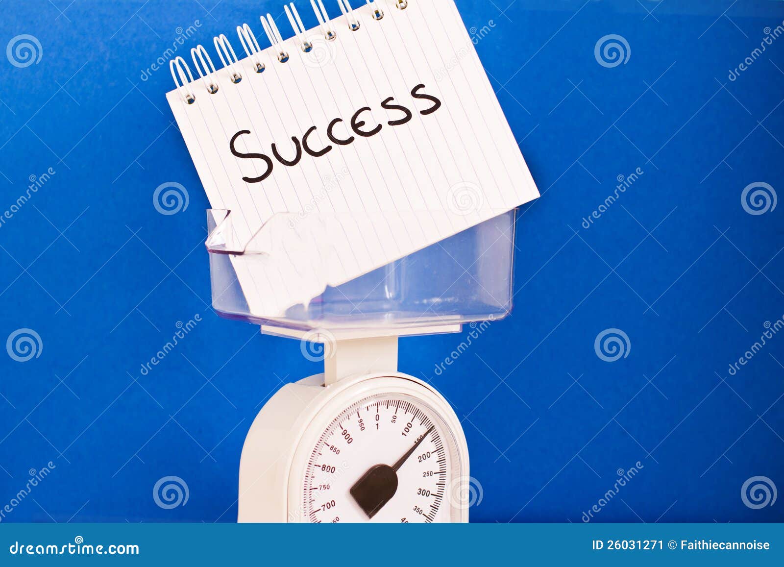 Weight of Success, Balance Measuring Pros & Cons Stock Image - Image of ...