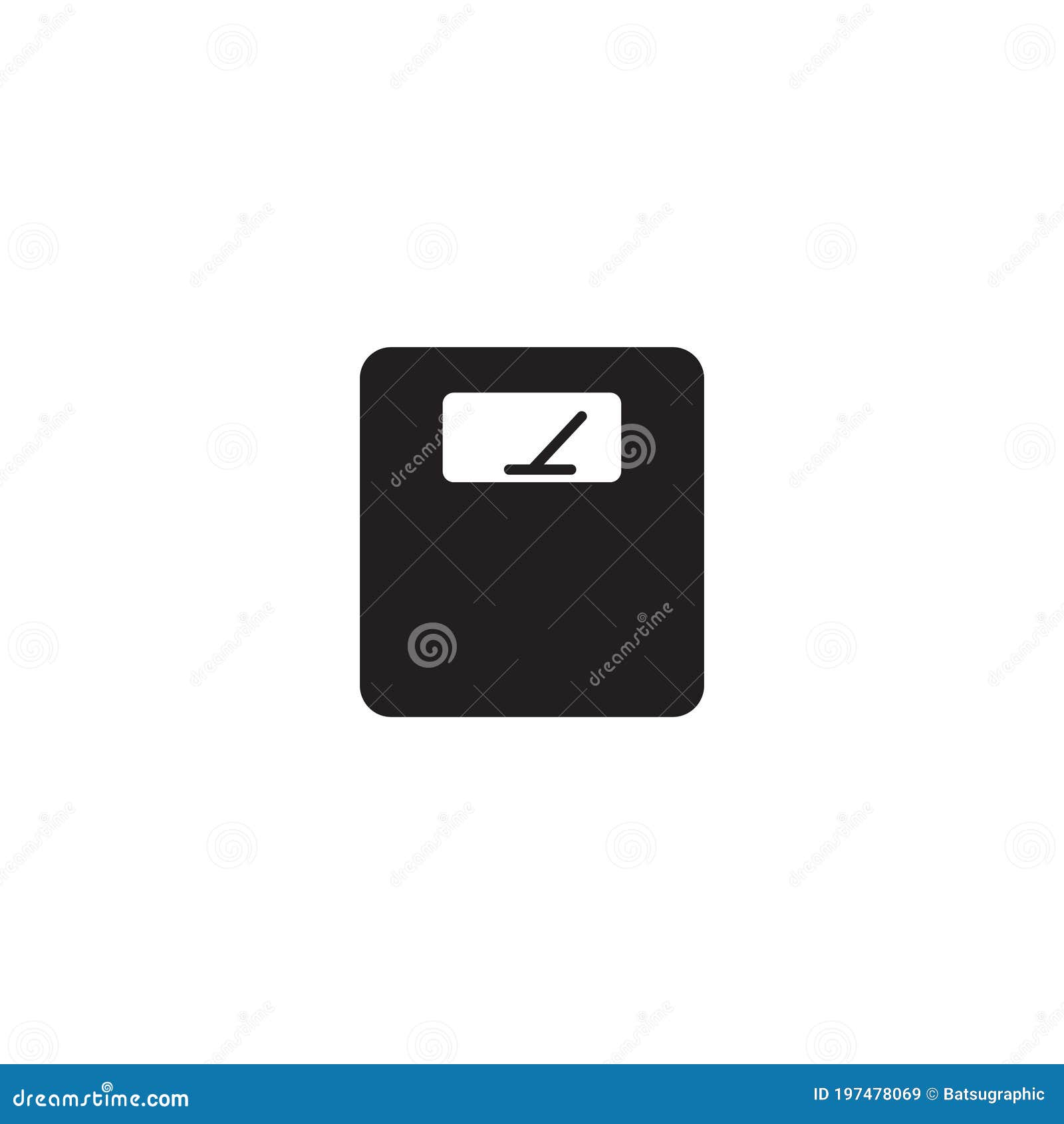 Weight Vector Logo Design Template Stock Vector - Illustration of ...