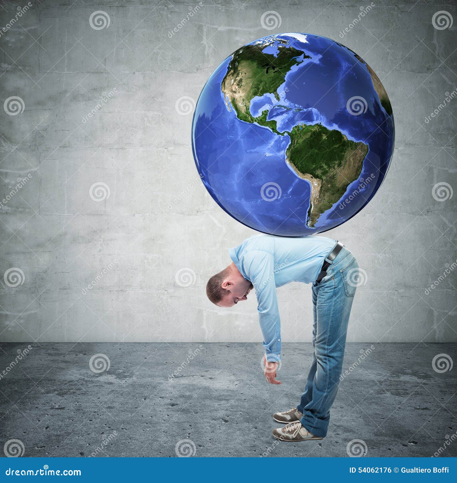 Weight of the world stock photo. Image of problem, america - 54062176