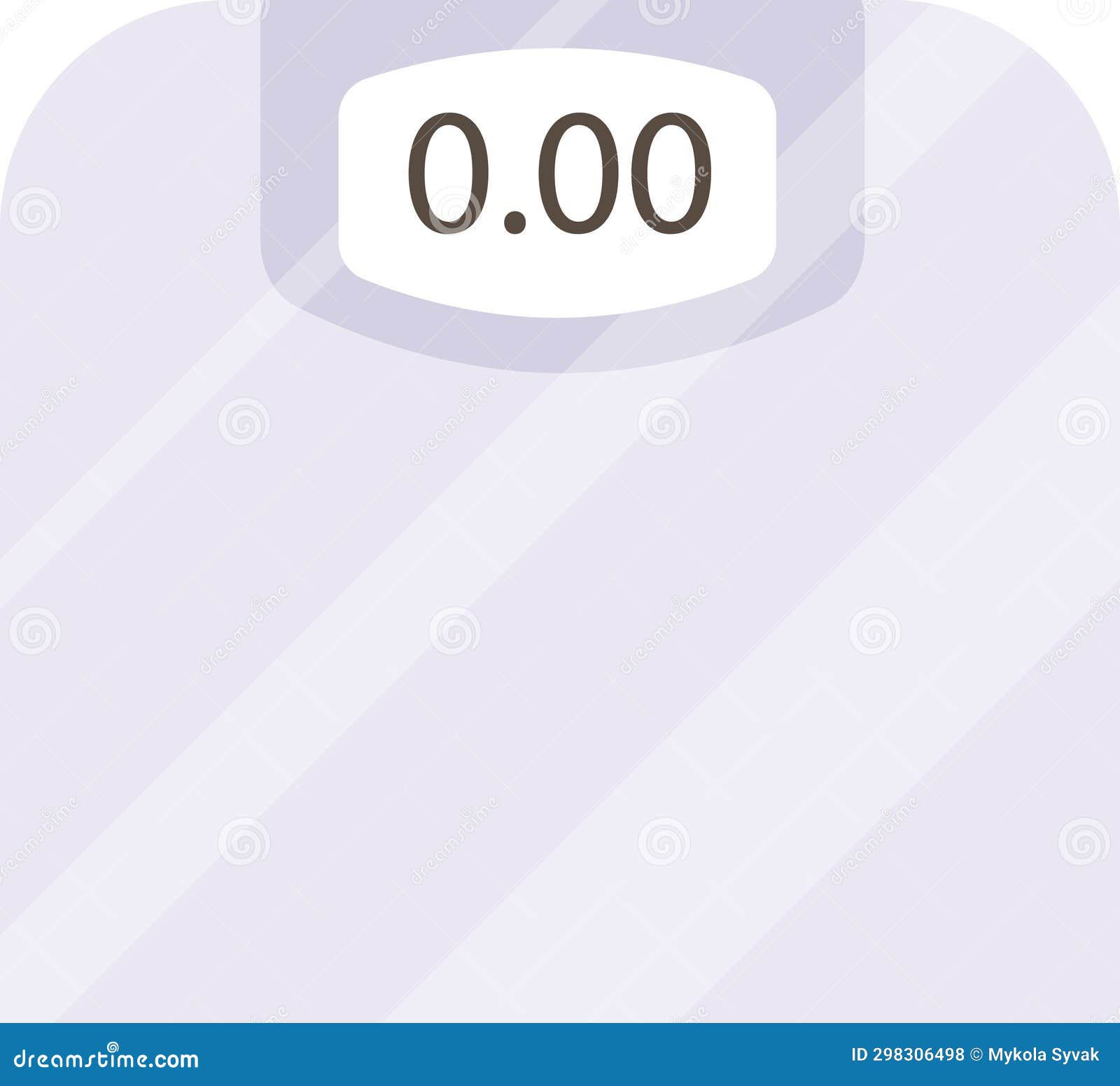 Weighting Scale Device stock vector. Illustration of isolated - 298306498