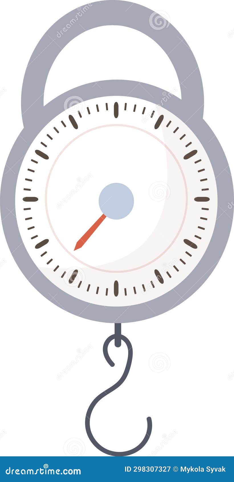 Weighting Scale Mechanical stock vector. Illustration of scales - 298307327