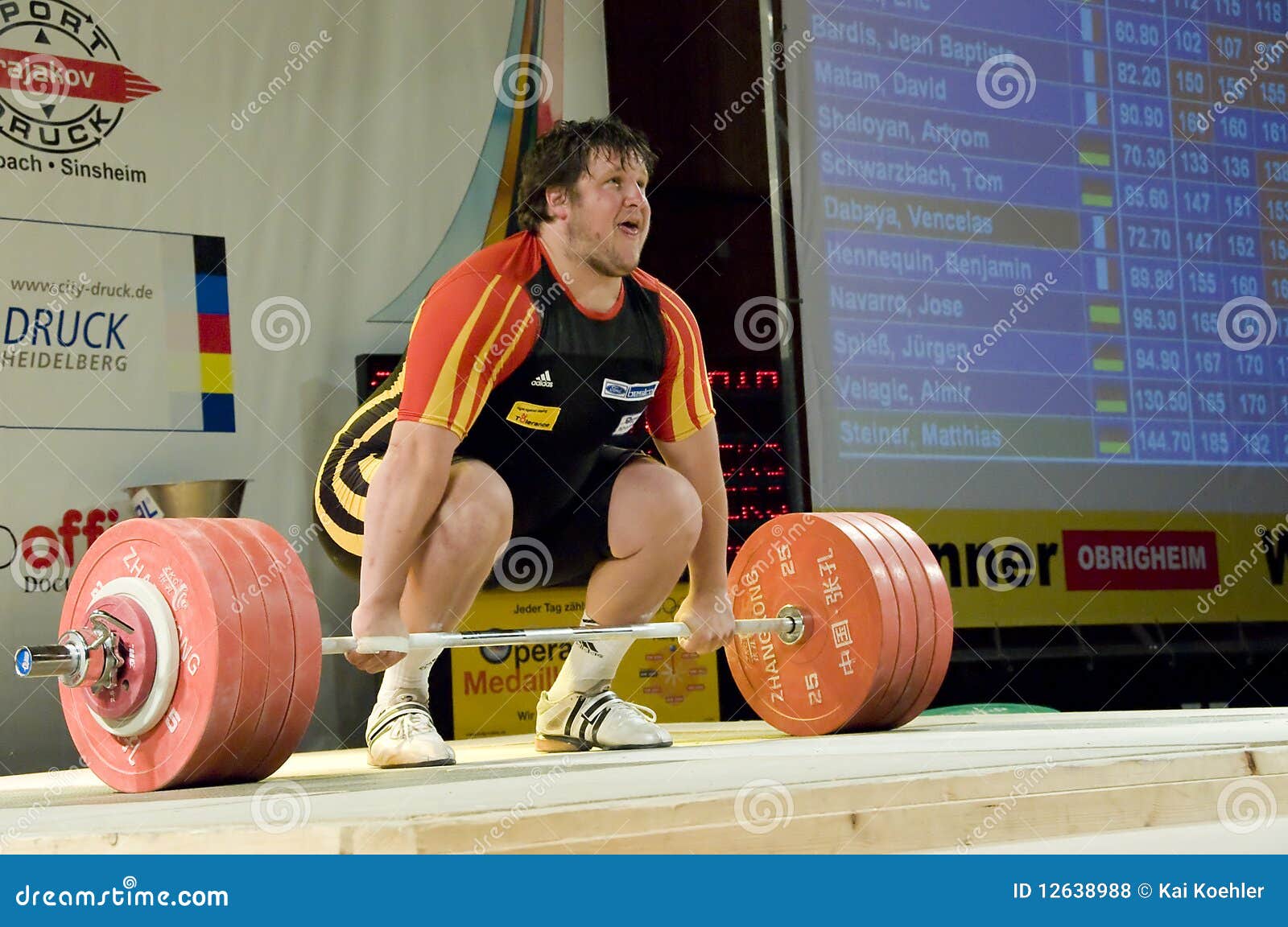Weightlifting editorial stock photo. Image of steiner - 12638988