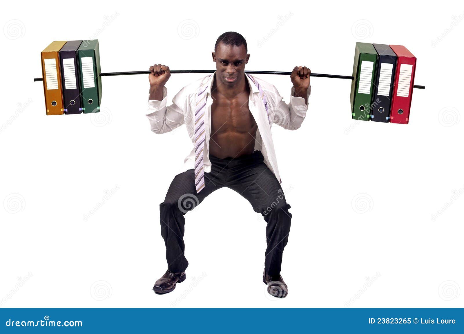 Weightlifting stock image. Image of exercise, athlete - 23823265