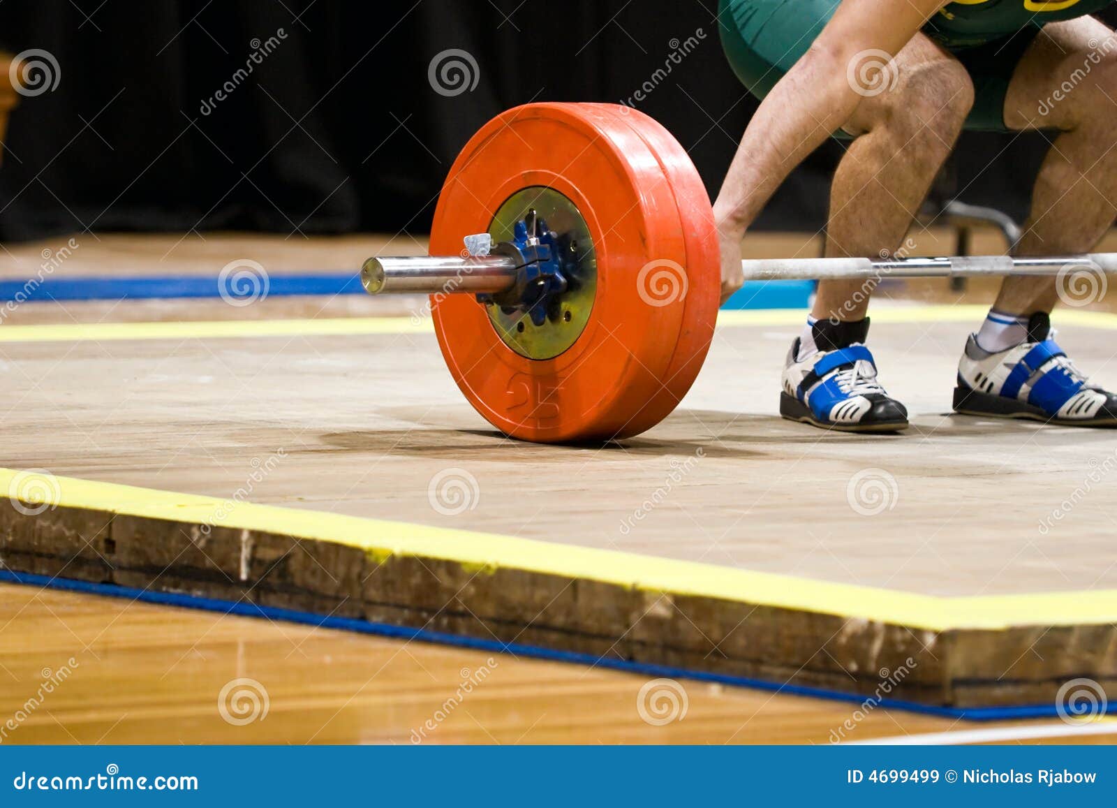 Weightlifting stock image. Image of bent, weightlifting - 4699499