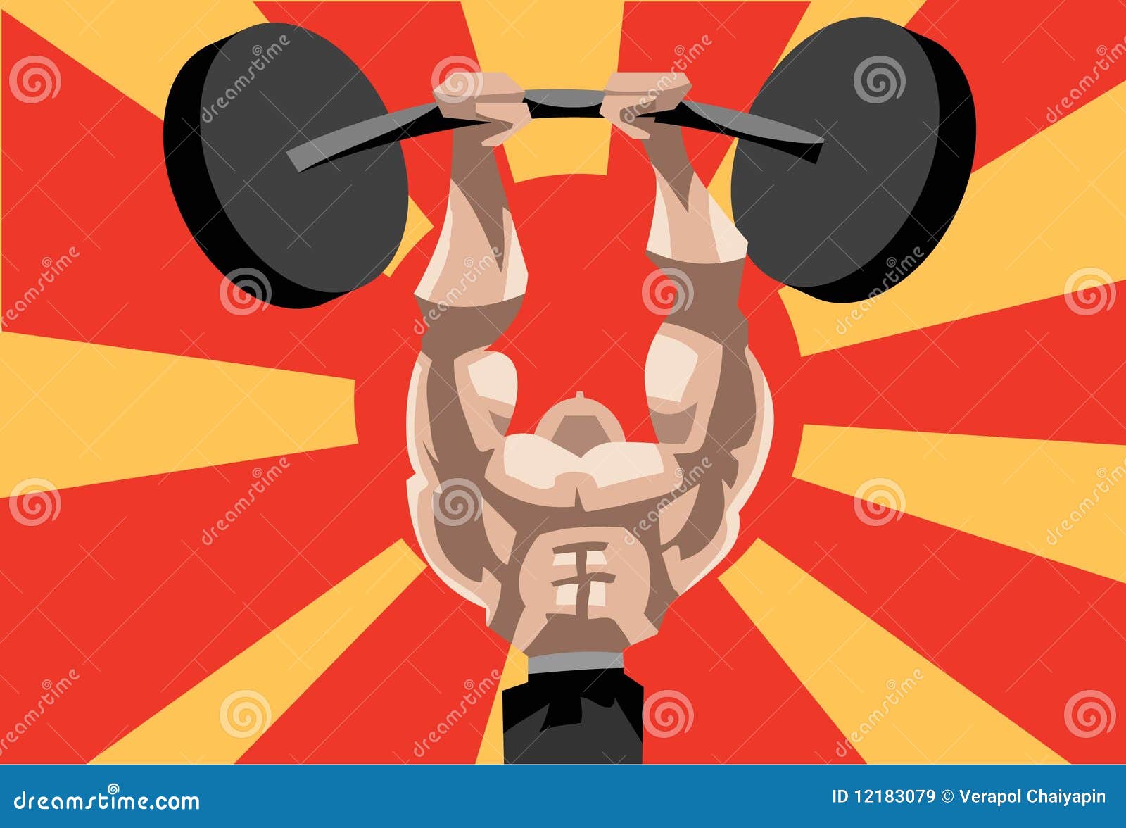 Weightlifting is a Herculean Task Stock Illustration - Illustration of ... Weightlifting is a Herculean Task Stock Illustration - Illustration of ...