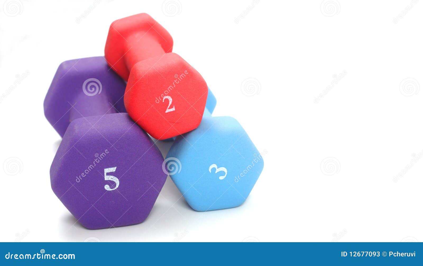 Weights stock image. Image of lifting, beauty, athletic - 12677093