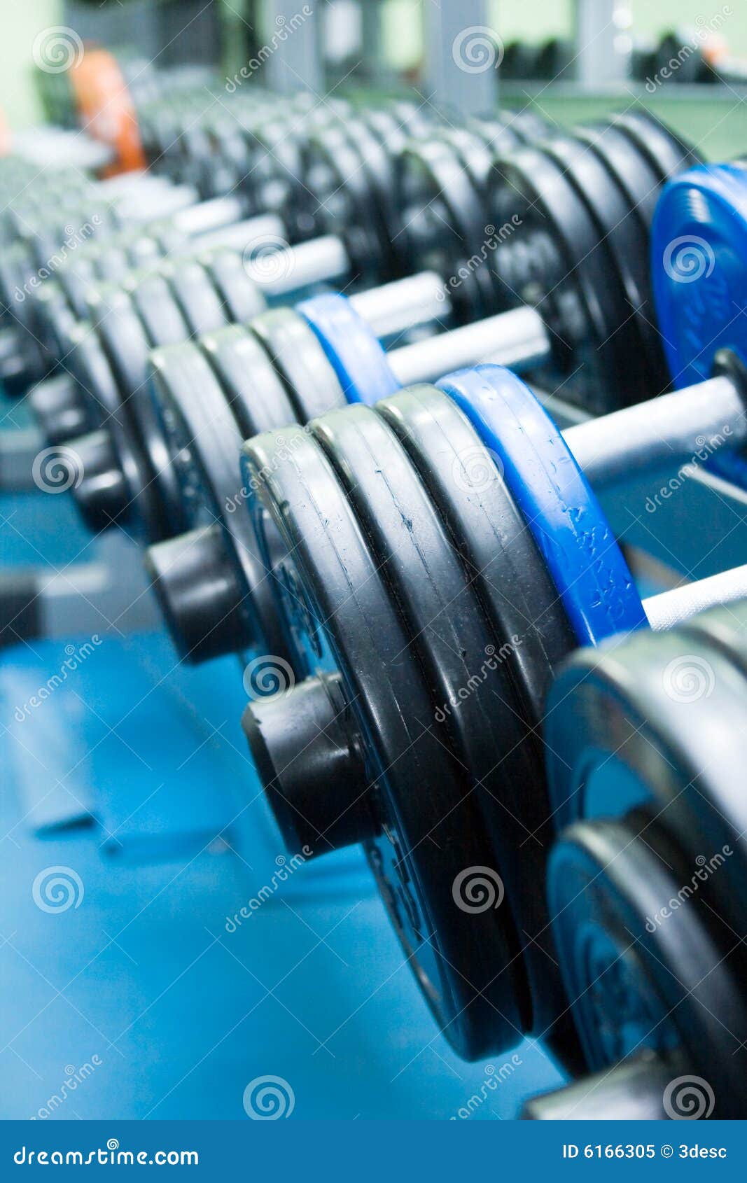 Weights stock image. Image of heavy, building, strength - 6166305