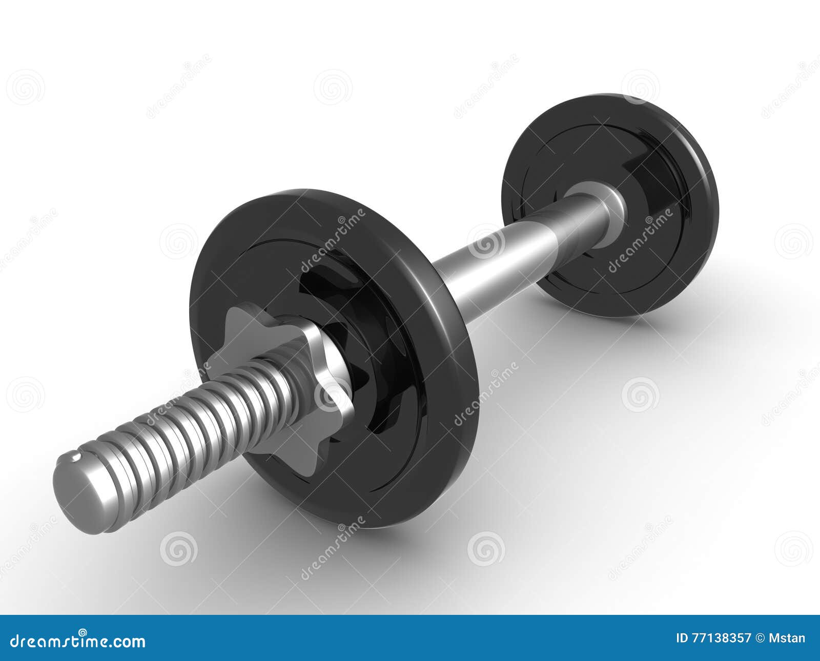 Weights Concept 3d Illustration Stock Illustration - Illustration of ...