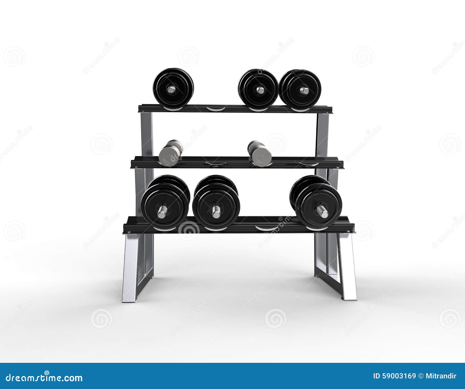 Weights - Front View stock illustration. Illustration of barbel - 59003169