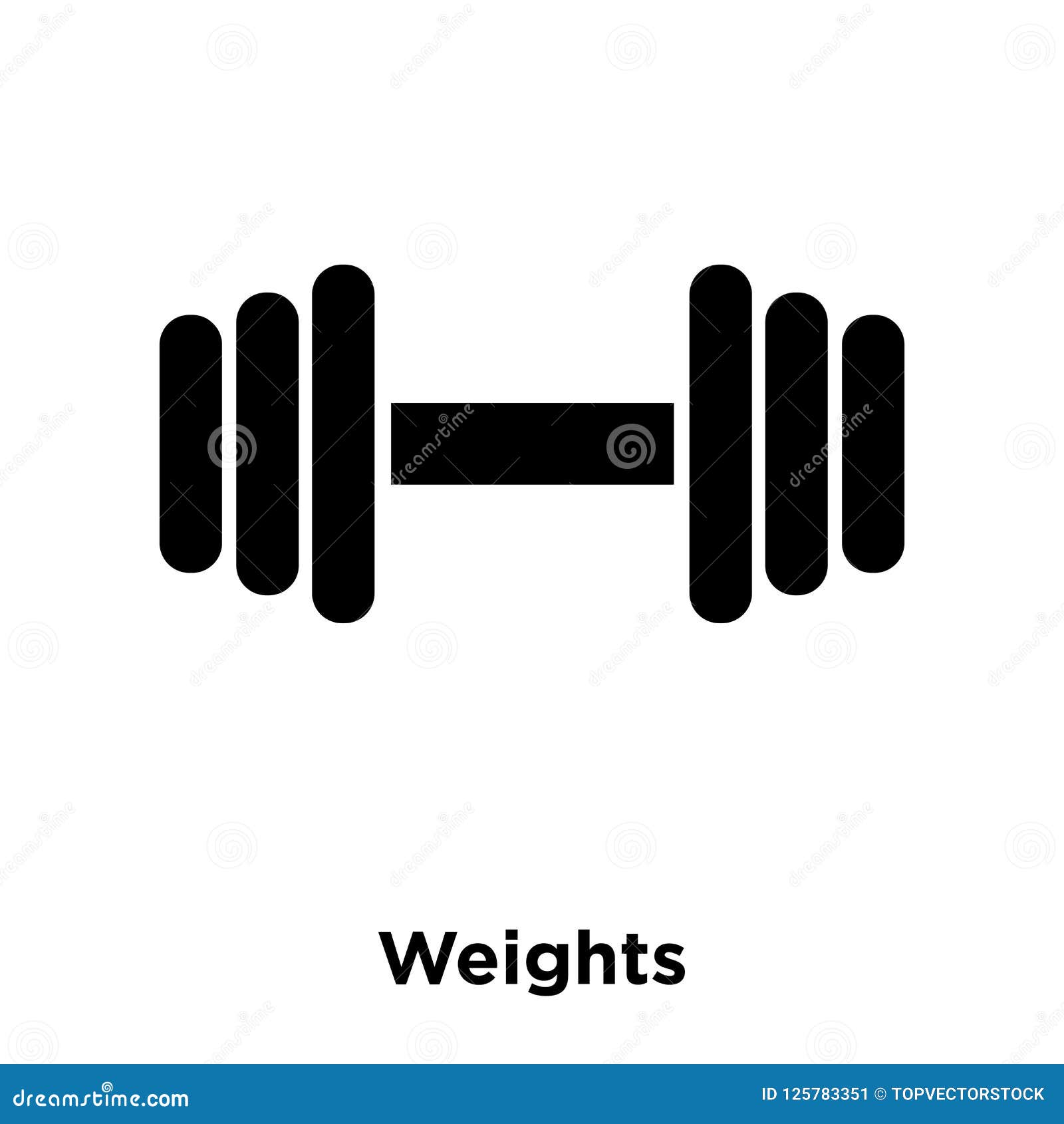 Weights Royalty-Free Stock Image | CartoonDealer.com #4938328