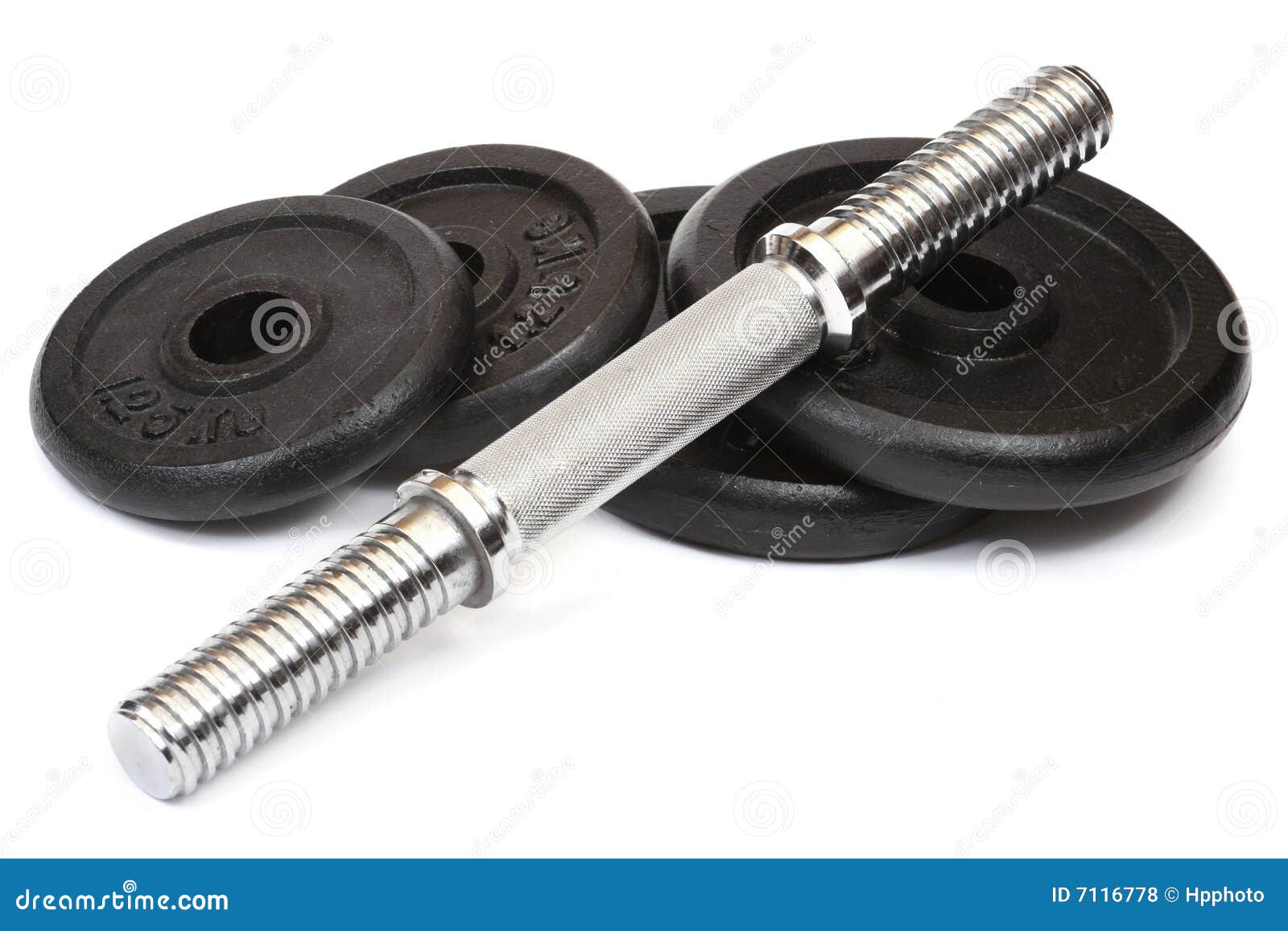 Weights, isolated stock photo. Image of body, barbell - 7116778