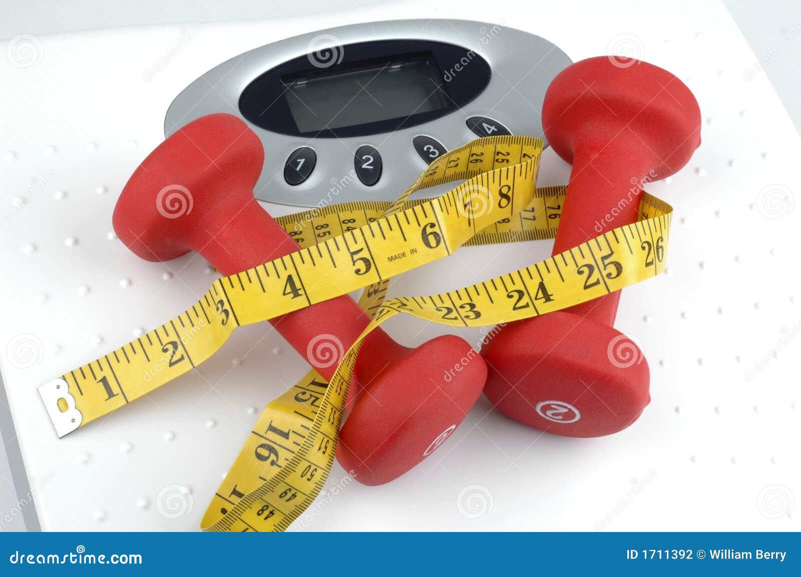 Weights and Scale stock photo. Image of training, barbells - 1711392