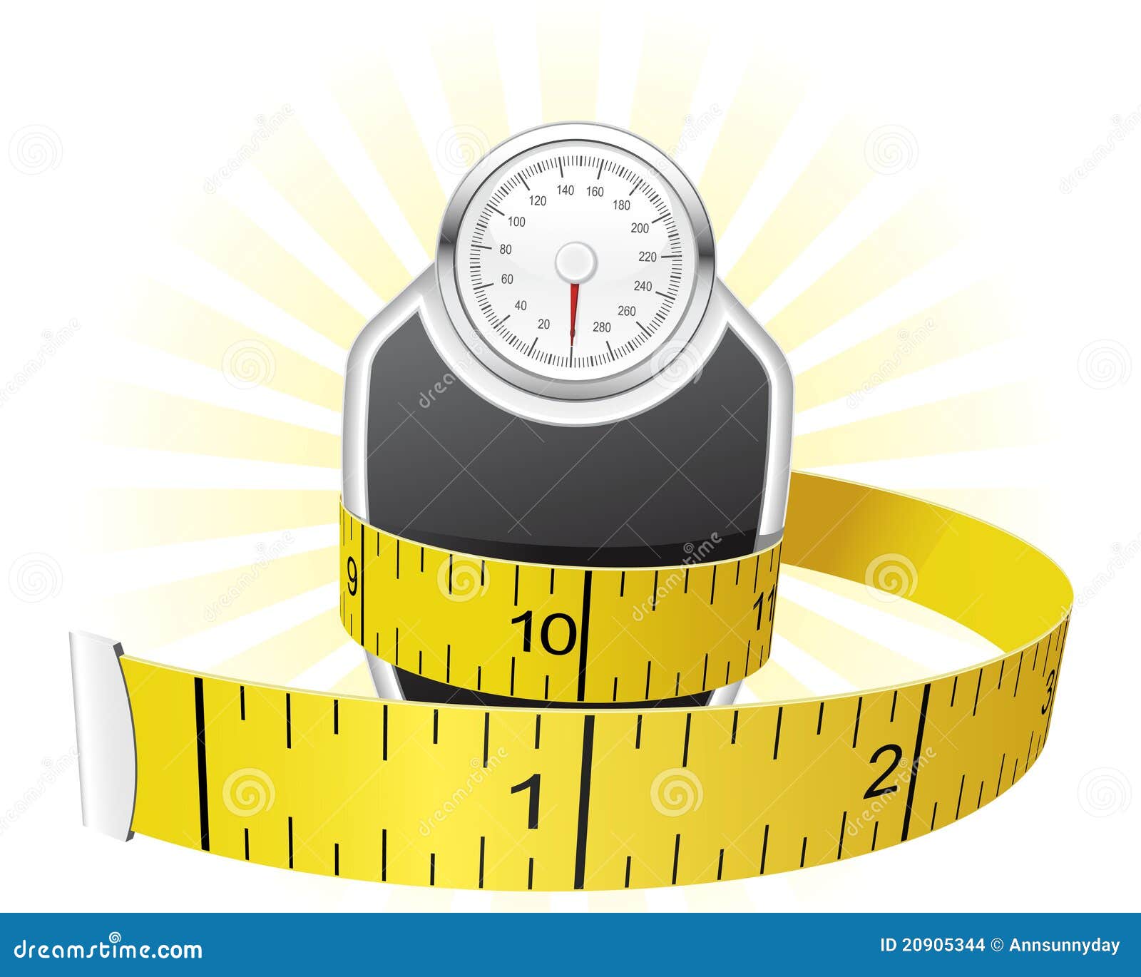 Weights and tape measure stock vector. Illustration of tape - 20905344