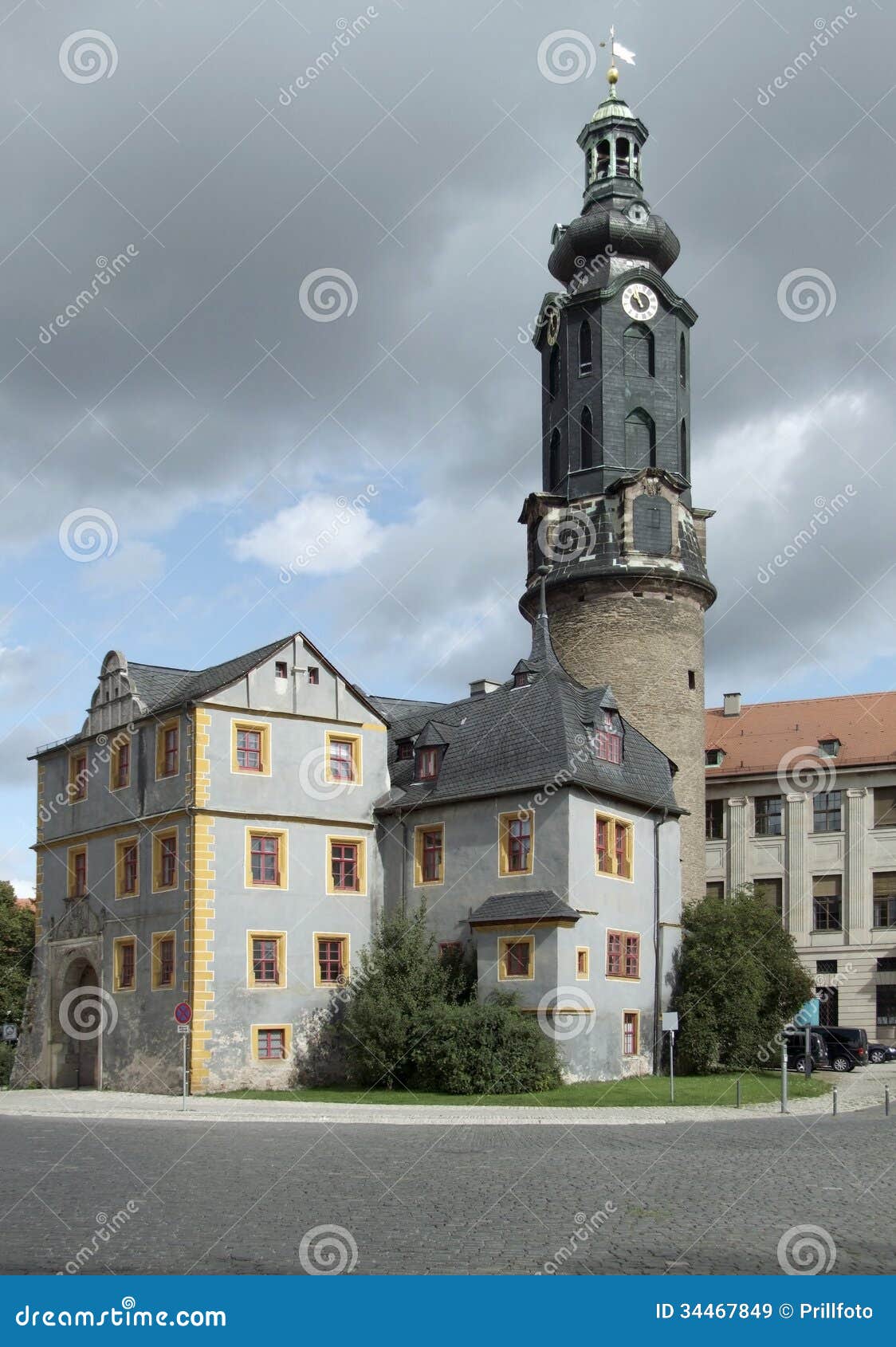 Weimar castle stock image. Image of historic, tradition - 34467849