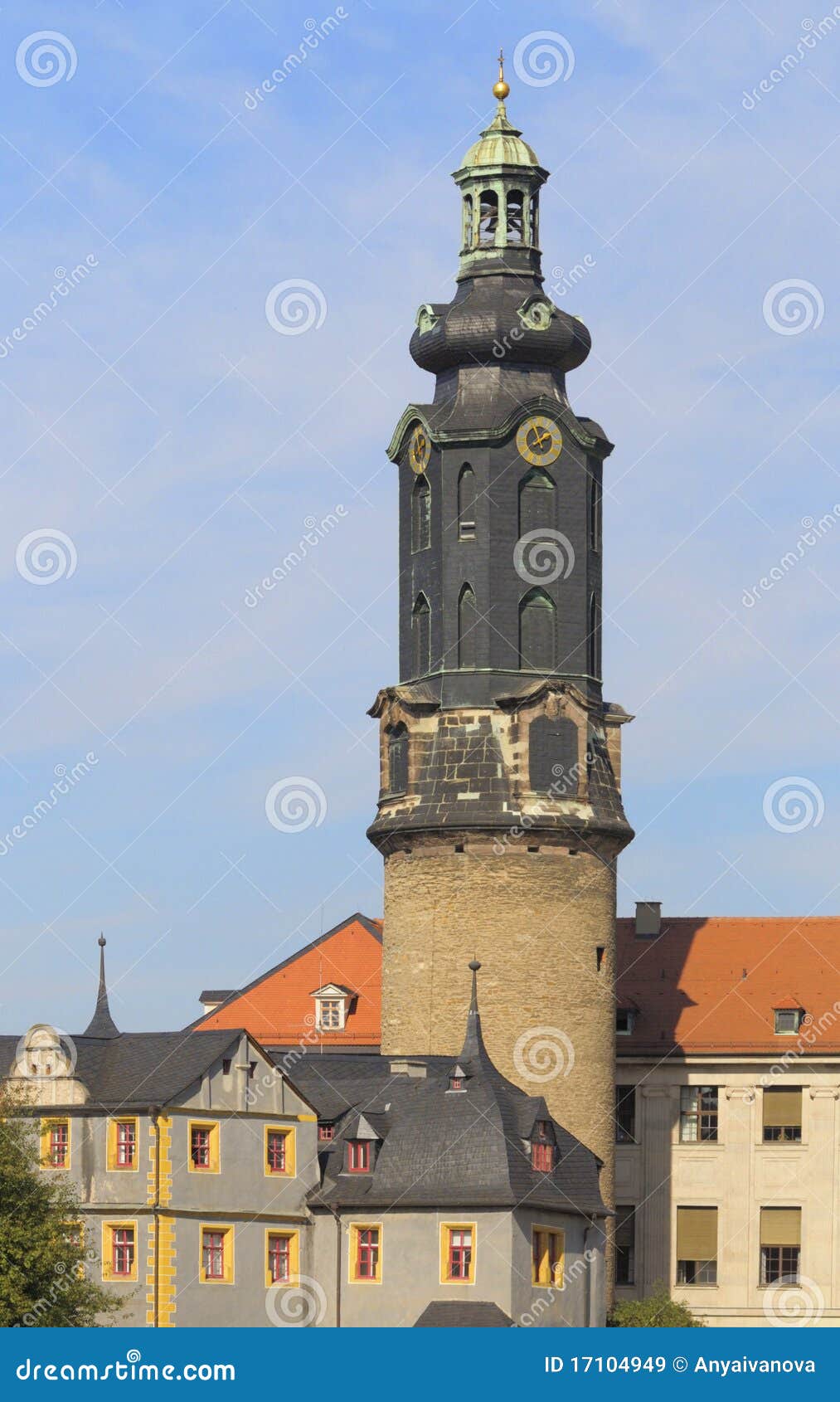 Weimar Castle, Thuringia, Germany Stock Image - Image of unesco ...