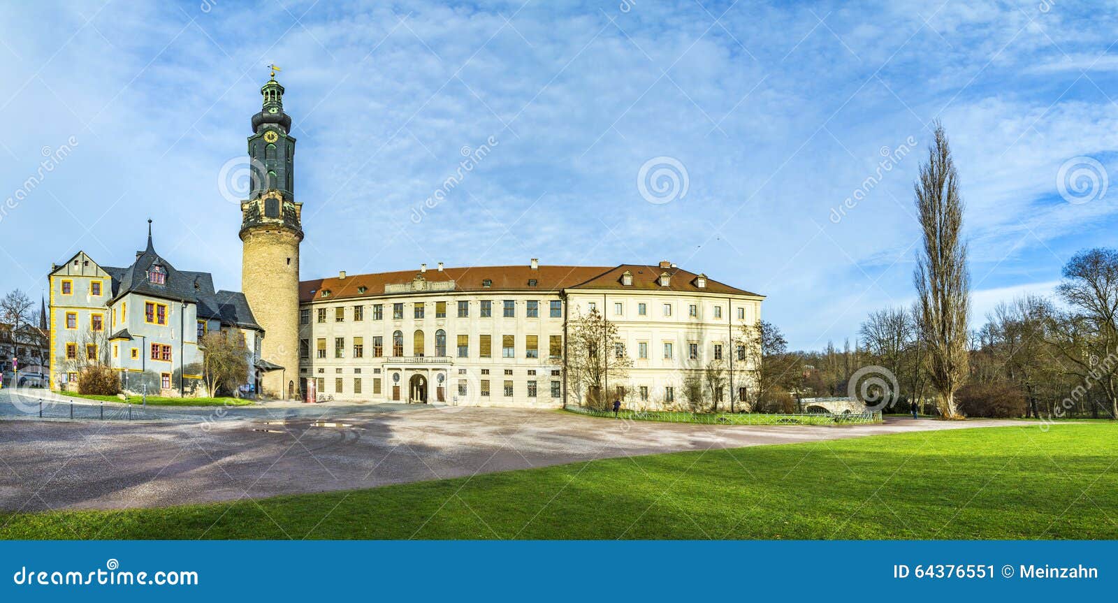 Weimar, city castle stock image. Image of facade, house - 64376551