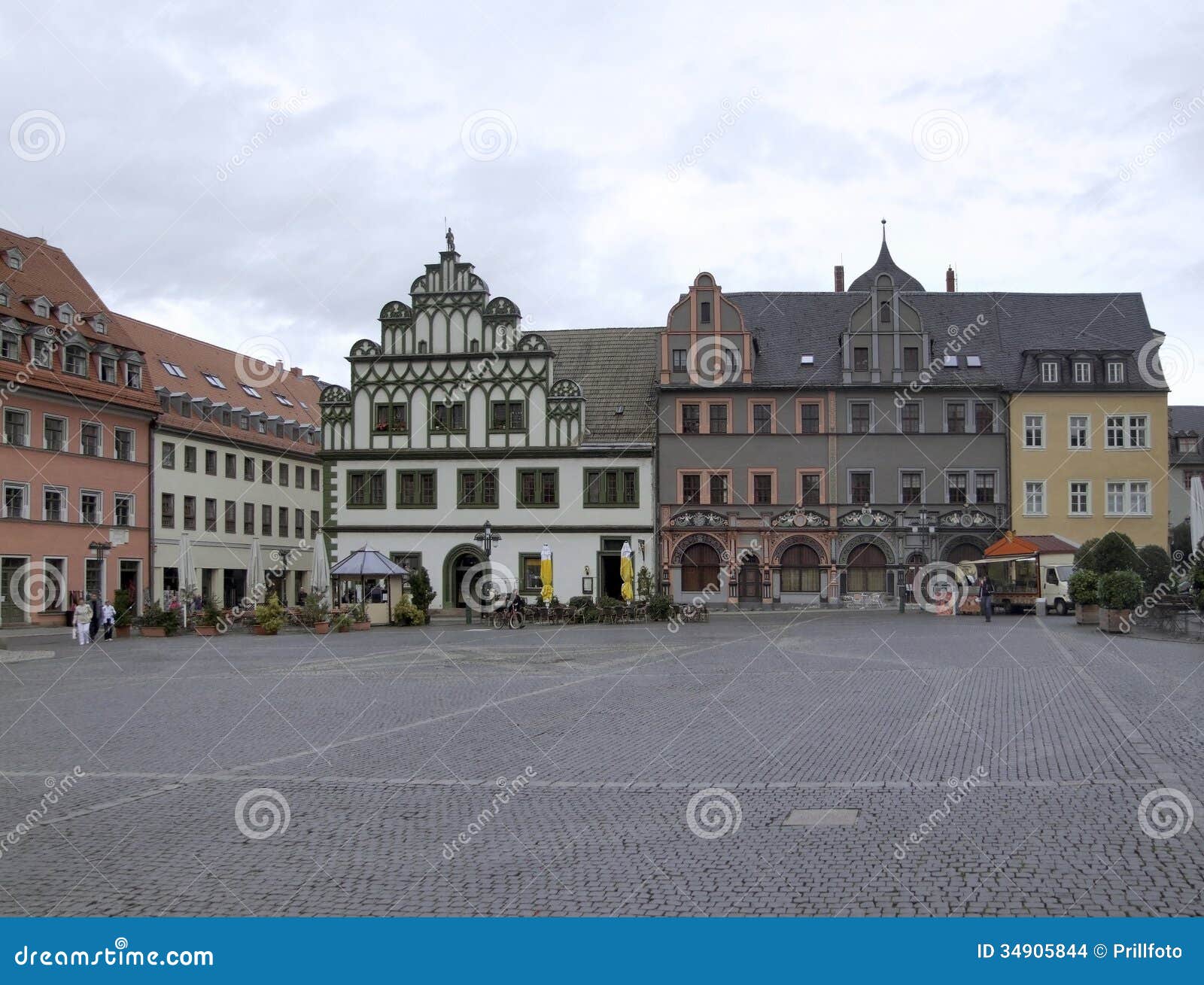 Weimar stock photo. Image of urbanized, marketplace, urban - 34905844