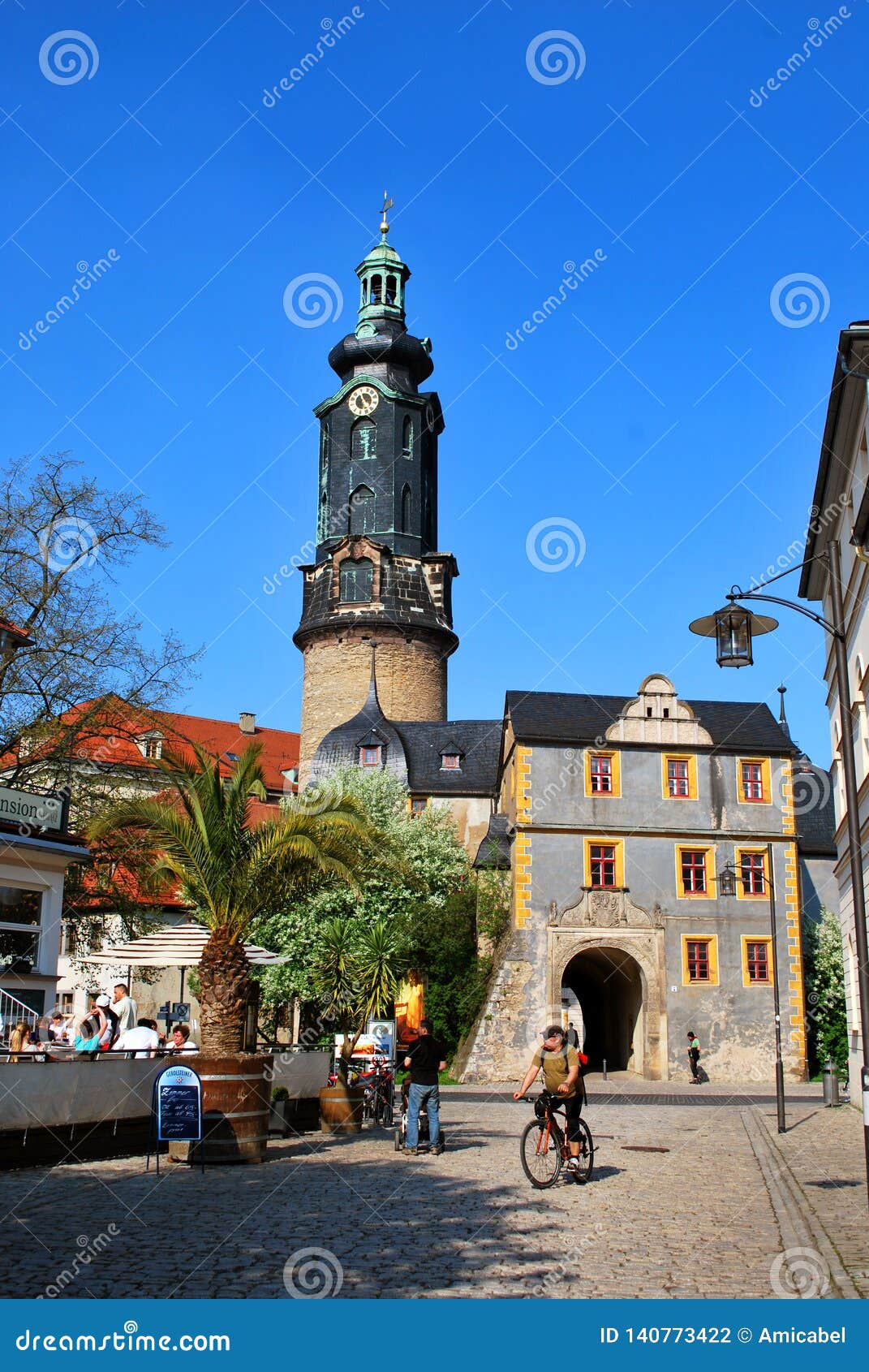 Weimar, Thuringia, Germany: the Historical Center of Weimar Editorial ...