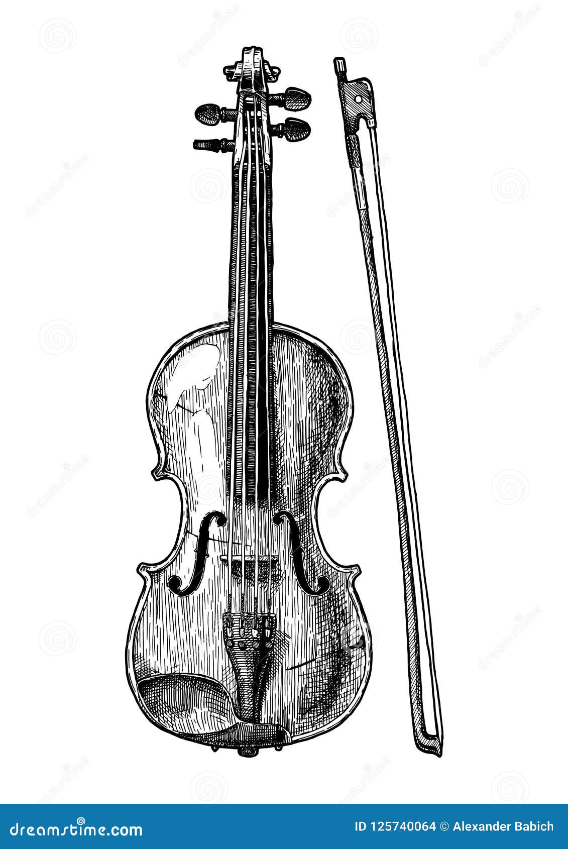 Weinleseillustration Der Viola Vektor Abbildung - Illustration von ...