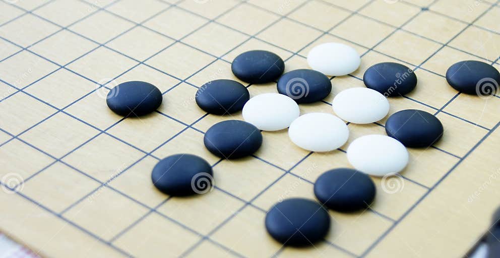 Weiqi stock photo. Image of concept, asia, board, crystal - 15376346