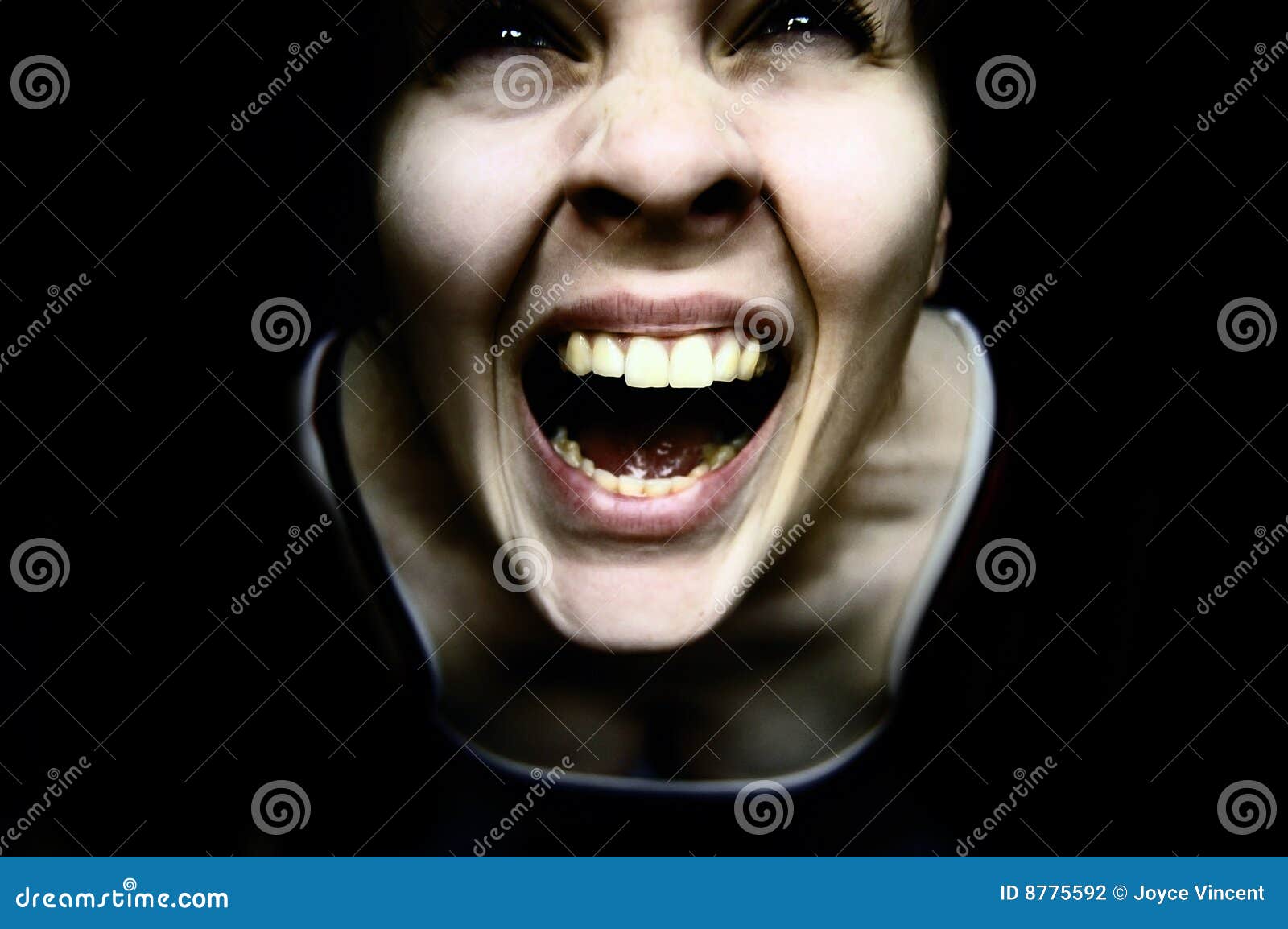 Weird creepy woman stock photo. Image of weird, grunge - 8775592
