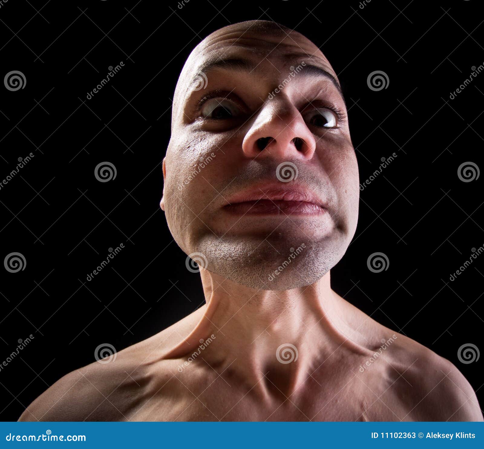 Weird expression stock image. Image of skull, emotion - 11102363