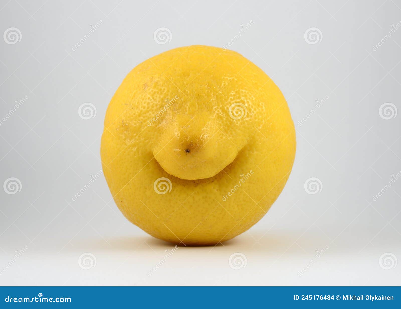Weird funny smiling lemon stock photo. Image of friendly - 245176484