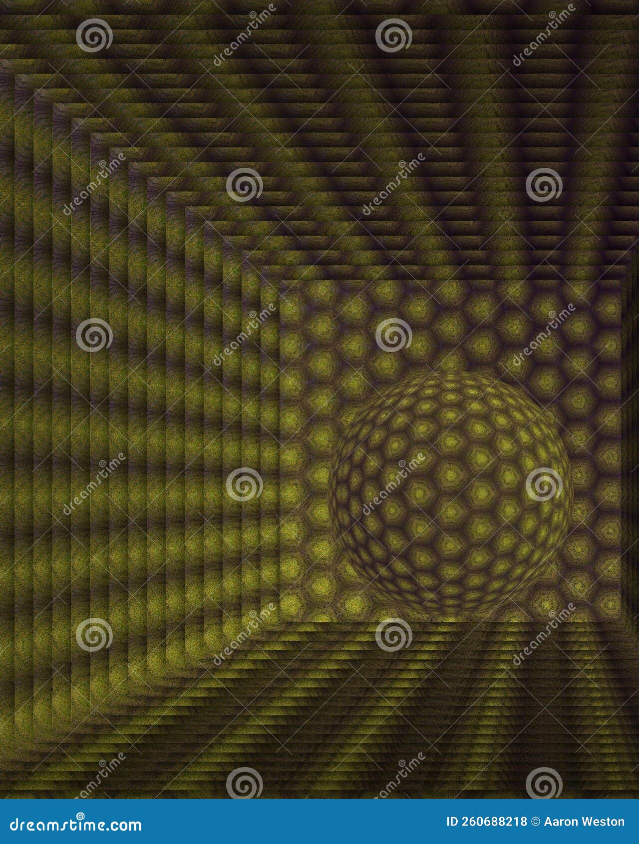 Weird Green and Fun Digital Abstract Design Stock Illustration ...