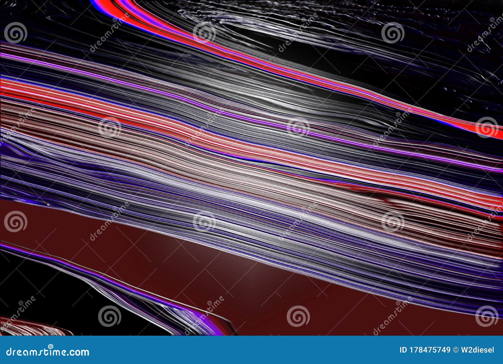 Weird Nightmares 3d Abstract Desigh Stock Illustration - Illustration ...