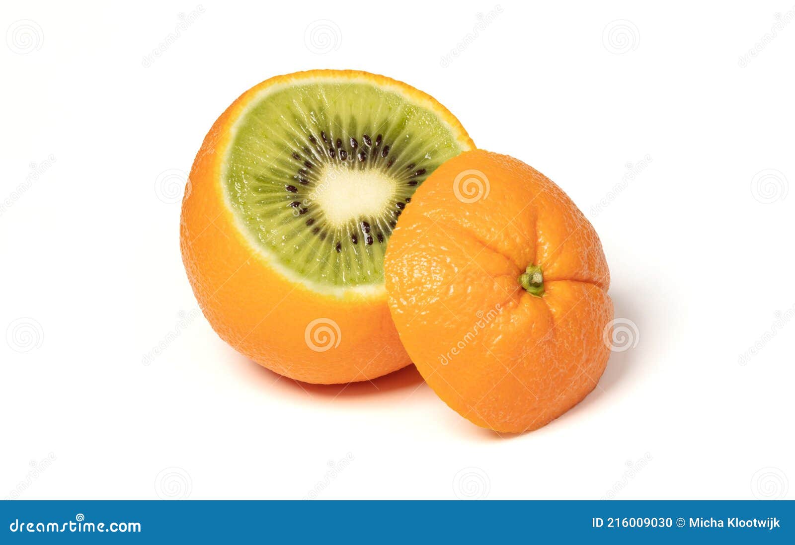 Weird orange, kiwi inside stock photo. Image of macro - 216009030