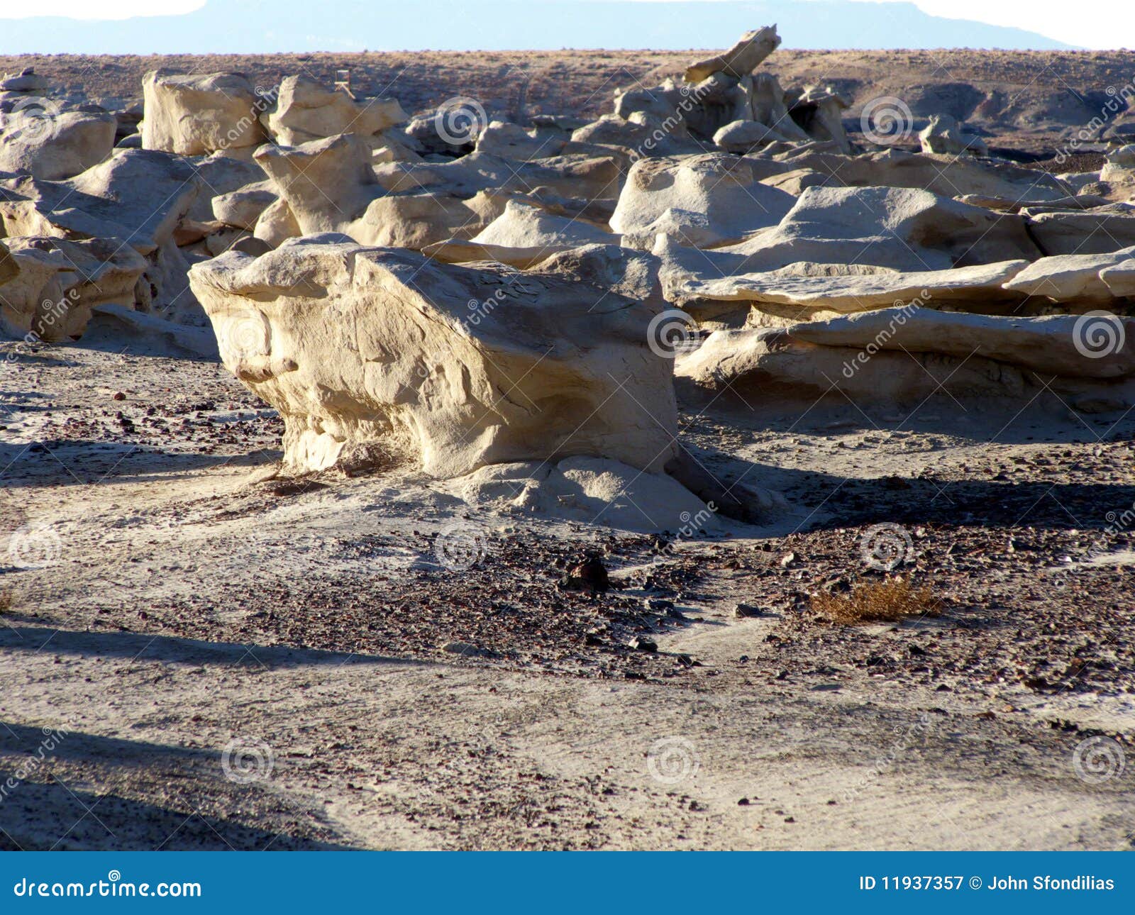 Weird Rock stock image. Image of cold, badlands, desolate - 11937357